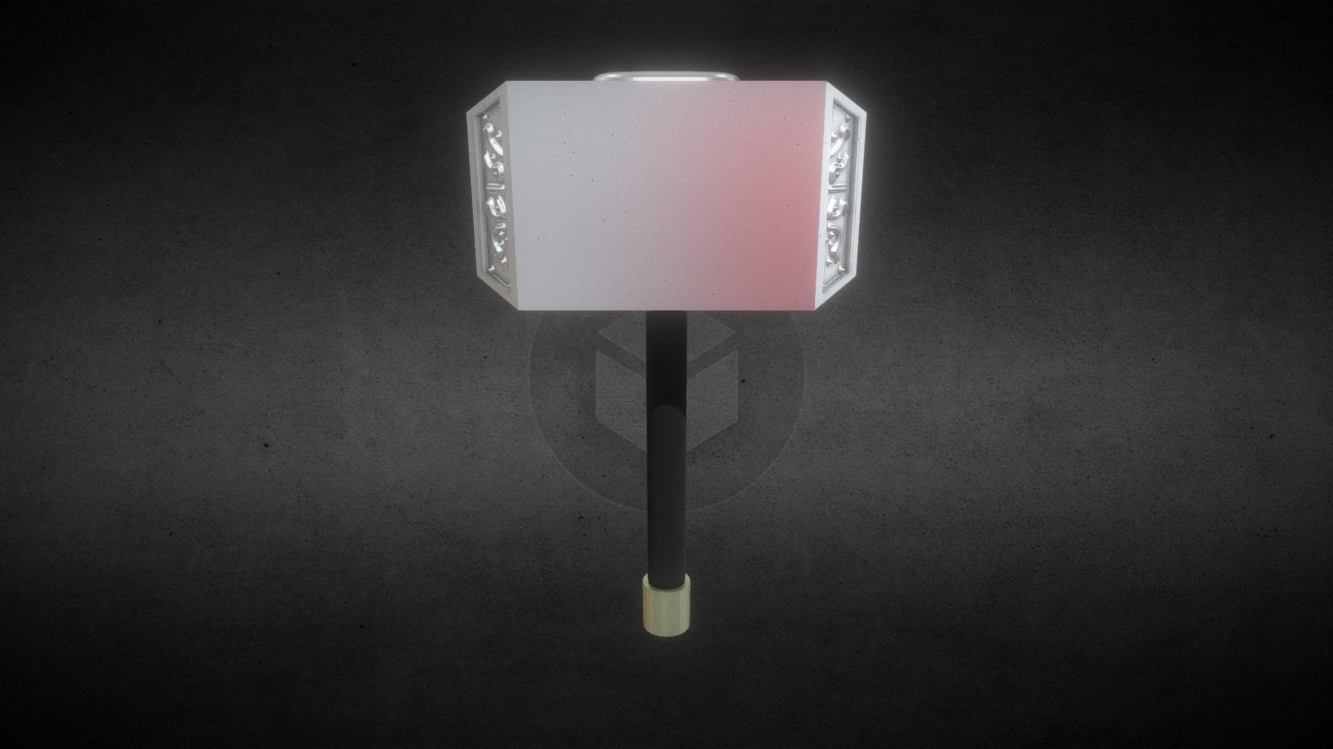 Thor Hammer - 3D model by Amr.Loksha [5e1d28e] - Sketchfab