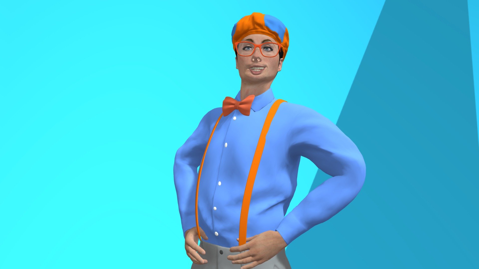 Blippi (Animated) - Buy Royalty Free 3D model by Mostafa Ebrahim ...