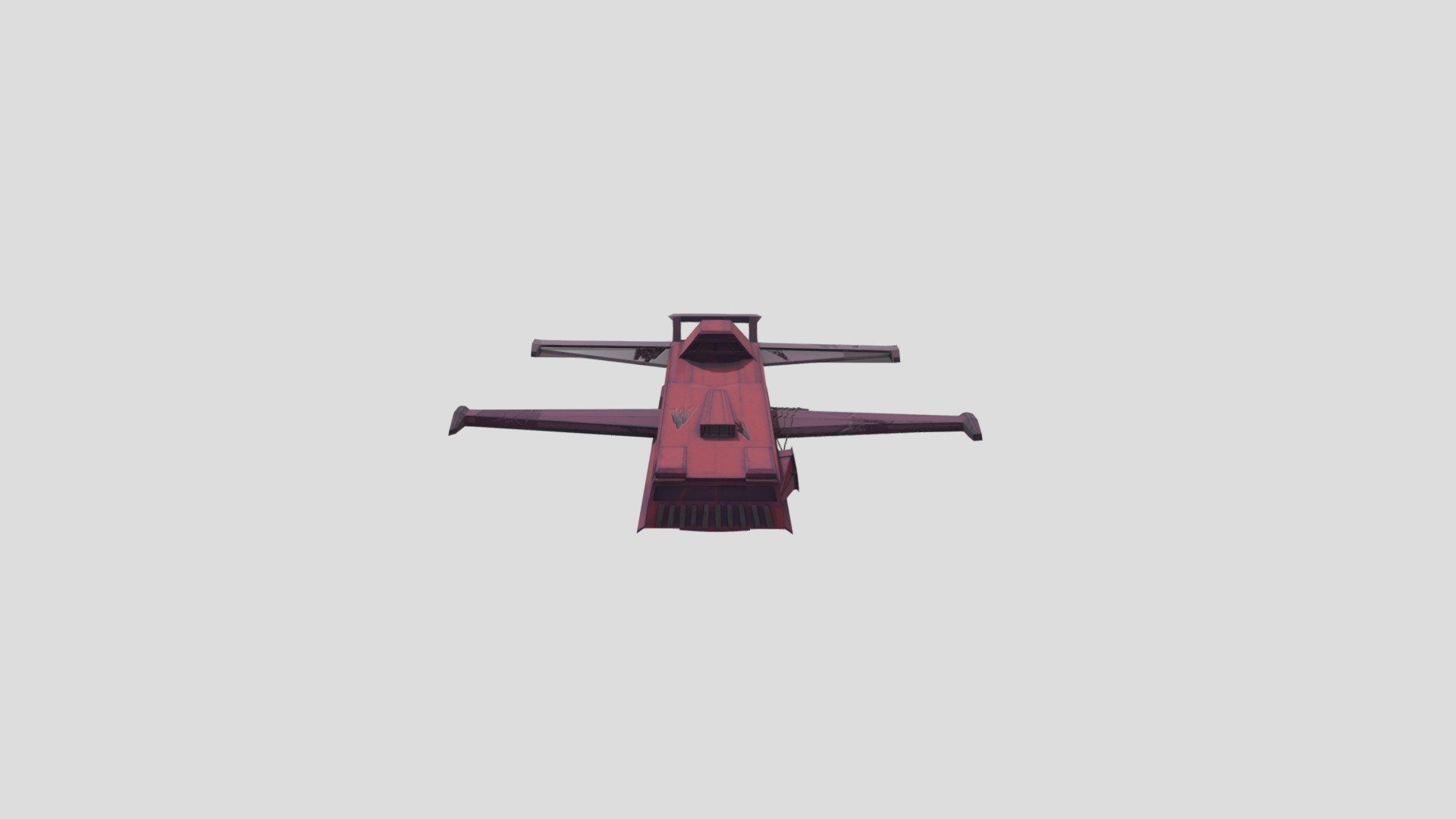 Highlighter spaceship - 3D model by Podge07 [5e1d82c] - Sketchfab