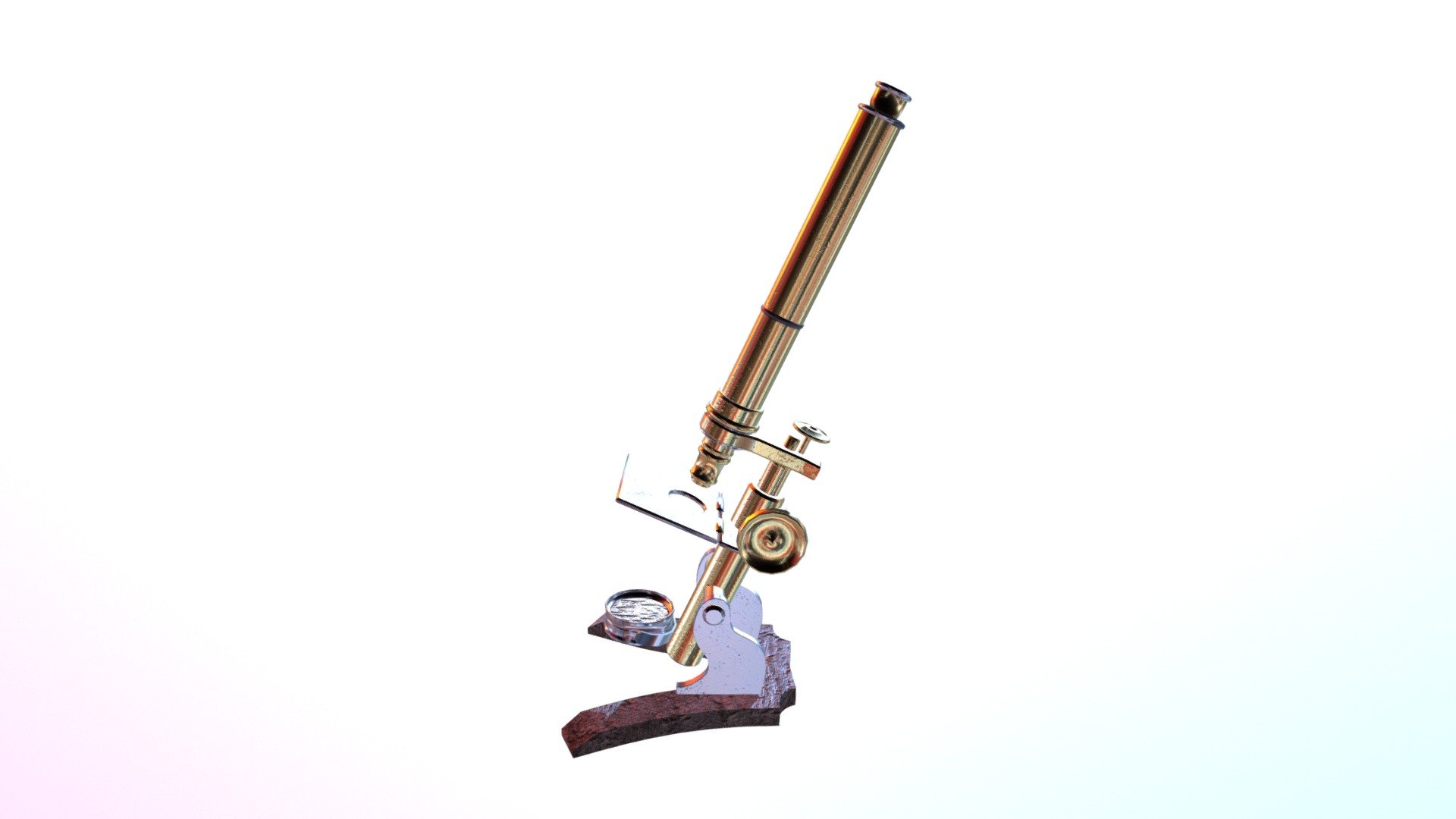 Microscope - 3D model by denz98 [5e2006f] - Sketchfab