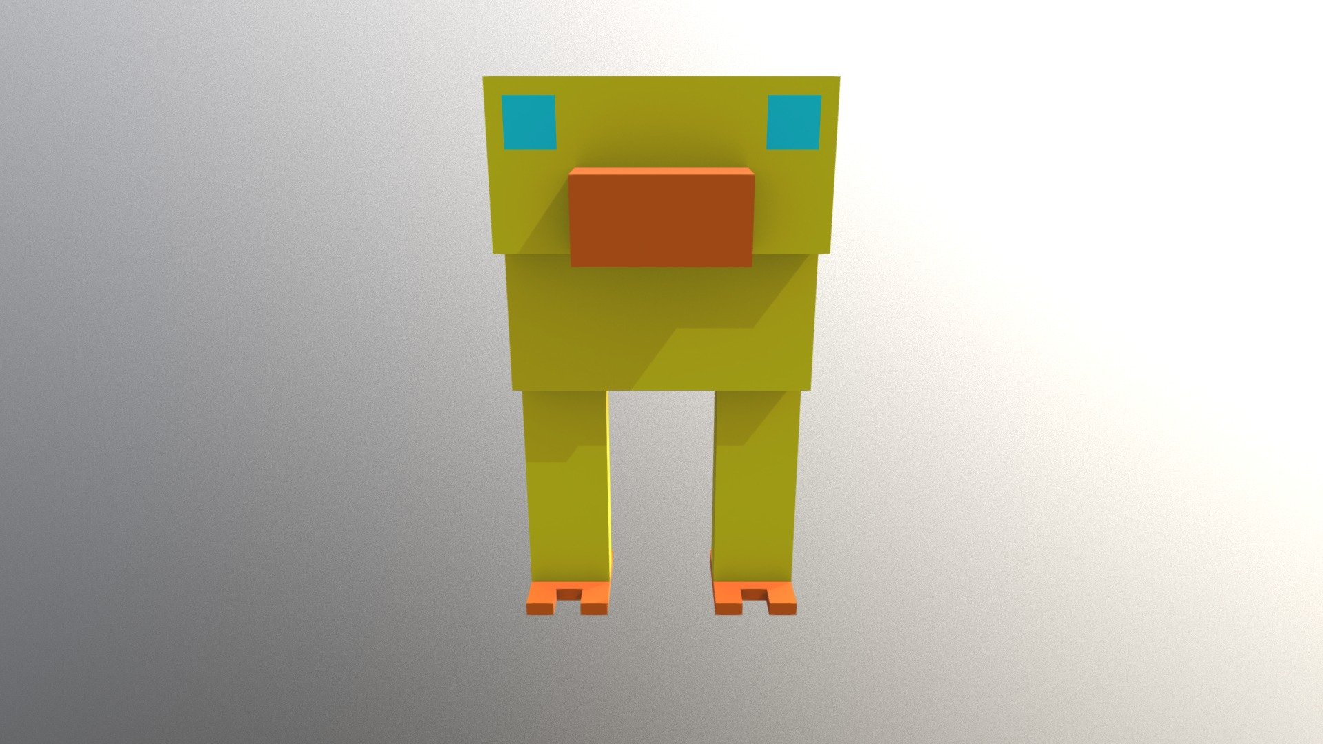 Duckie Animation - 3D model by Crystal Nugent (@CrazyNiz) [5e20e3a ...