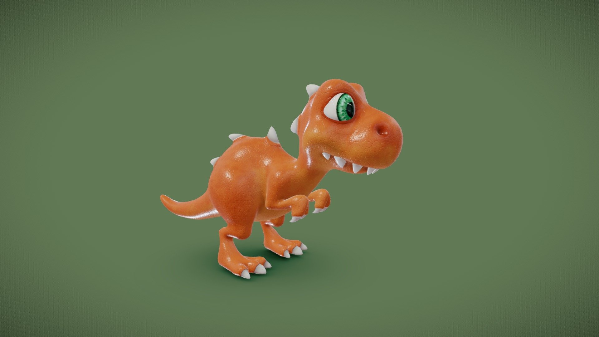 Dinosaur - 3D model by C.K (@buicongkhai92) [5e21ba6] - Sketchfab