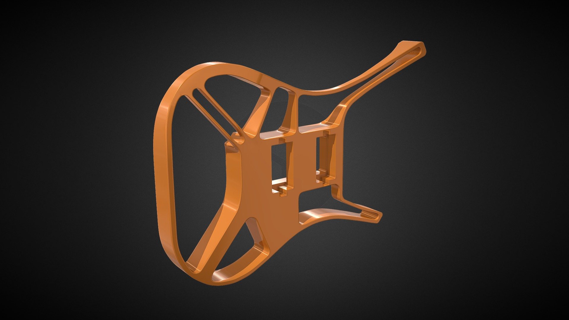 electric guitar body (soundboard) - 3D model by a_sheffand [5e2252a ...