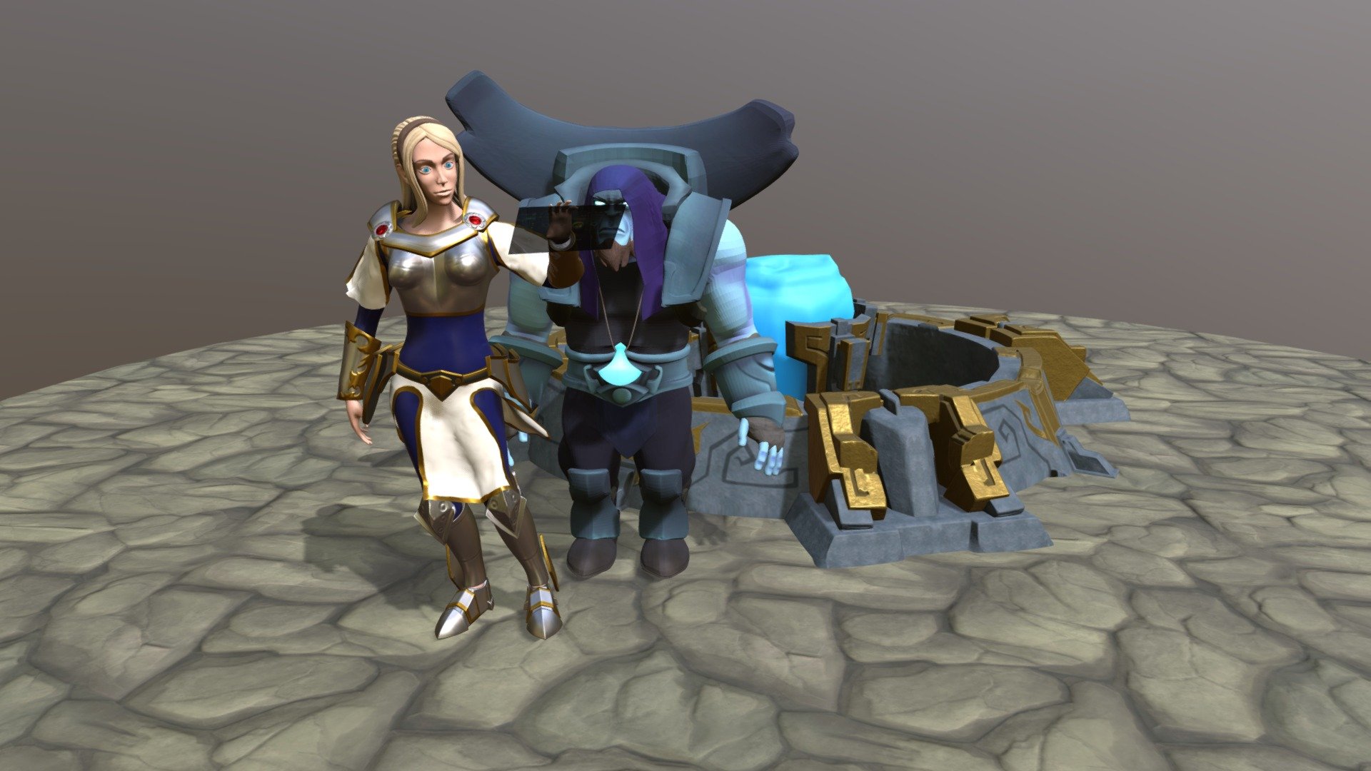 Waiting in duo queue - 3D model by jordandionduval [5e227c1] - Sketchfab