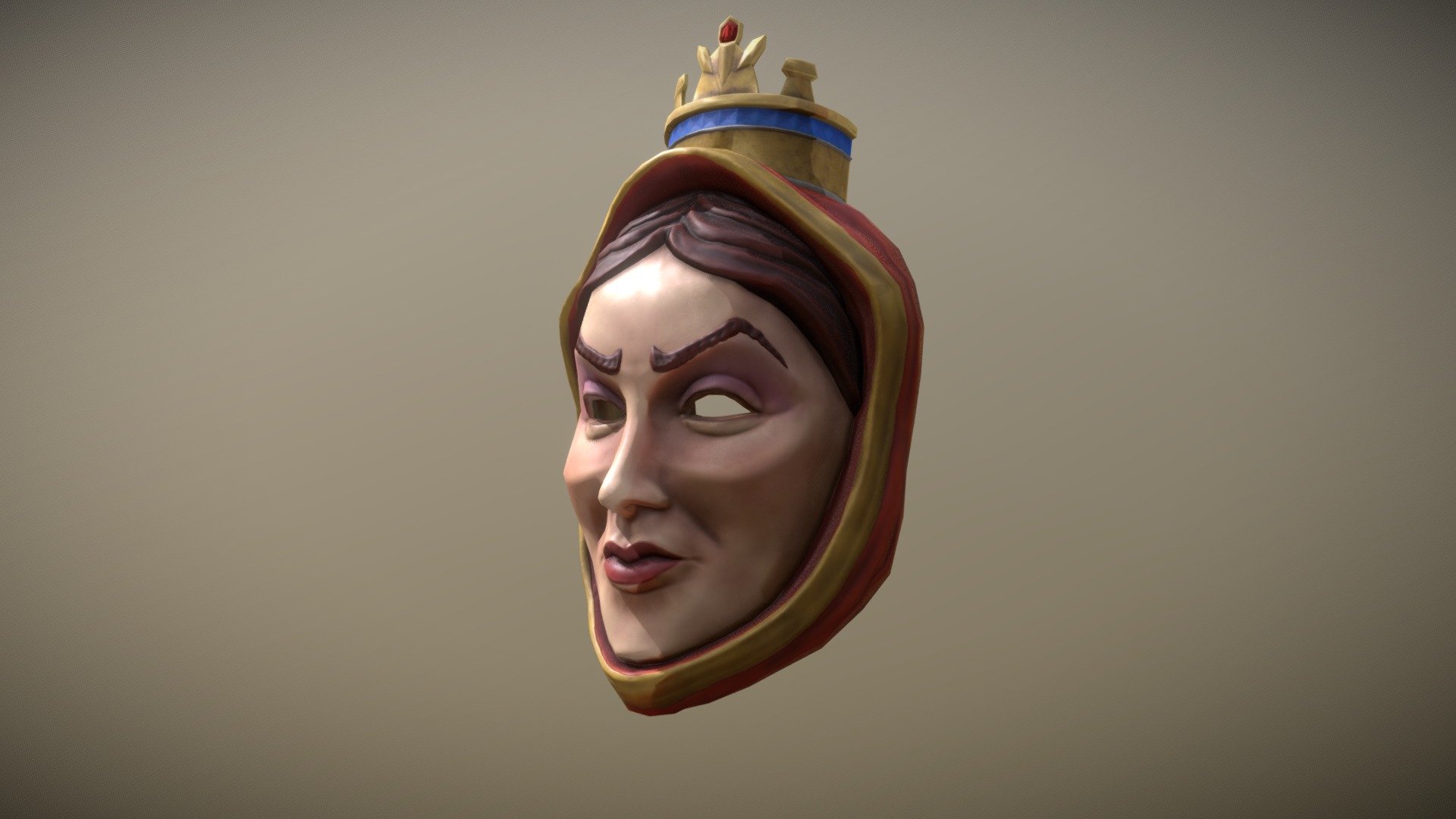 Queen Lp - 3D model by Grigorii Ischenko (@grigoriyarx) [5e23759 ...
