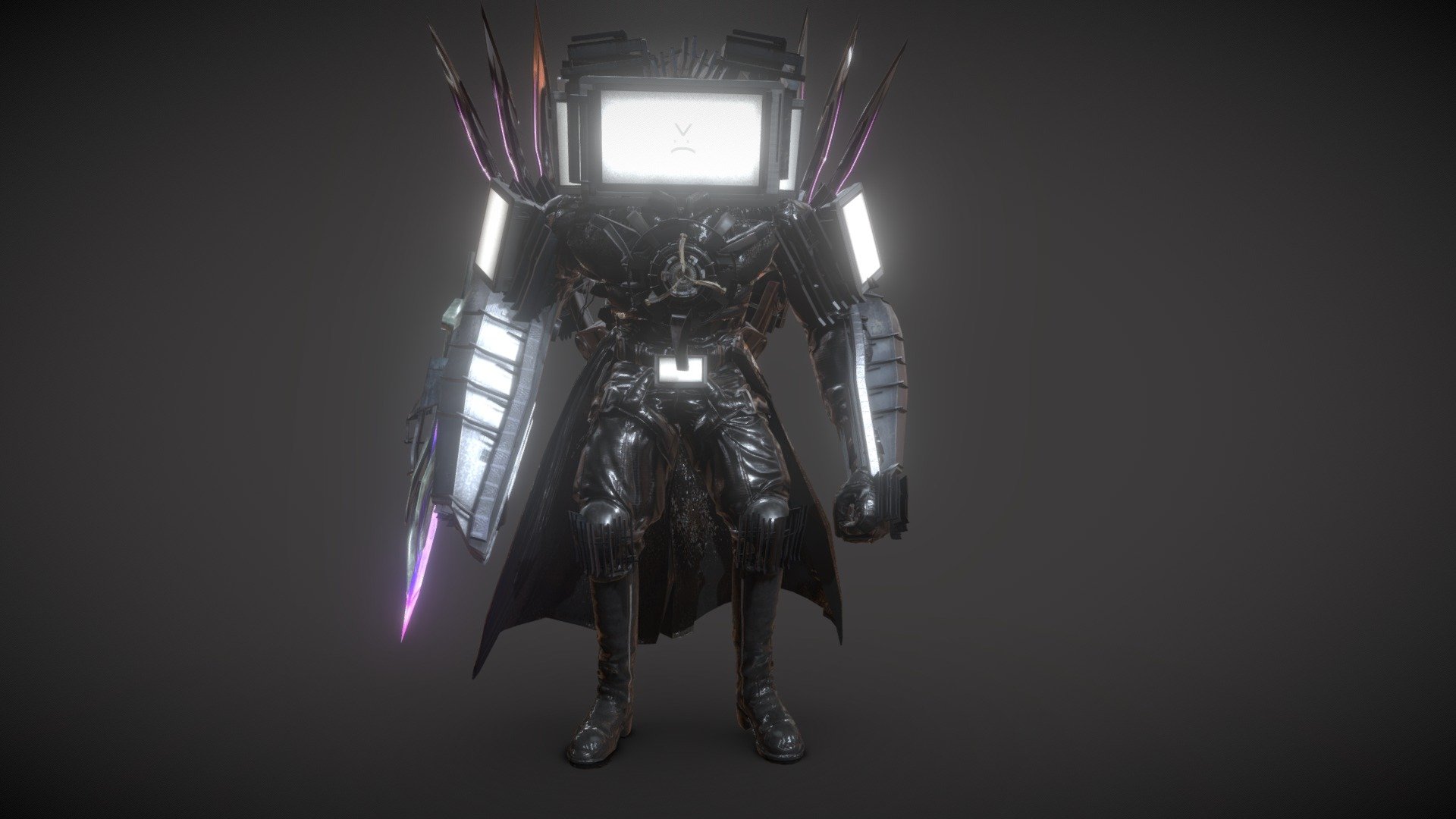 UTTVM [Skibidi fnaf] - Download Free 3D model by photon (that one larry ...