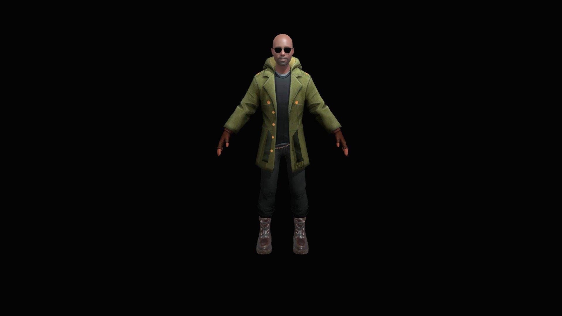 male character #5 - Download Free 3D model by BELAZ (@asset_for_games ...