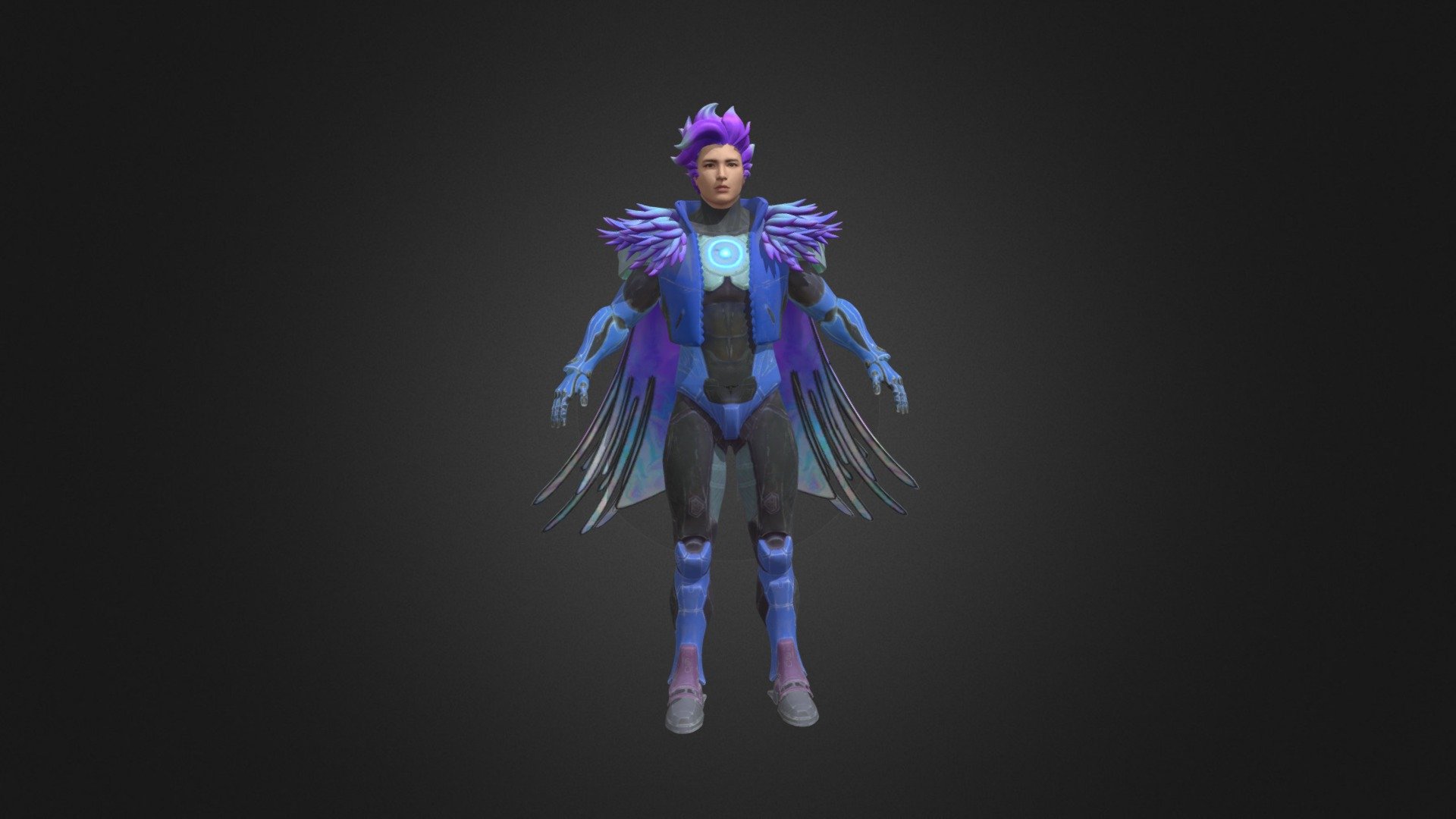 Avian Tyrant Set pubg - 3D model by 4911 SACHIN GAMING ...