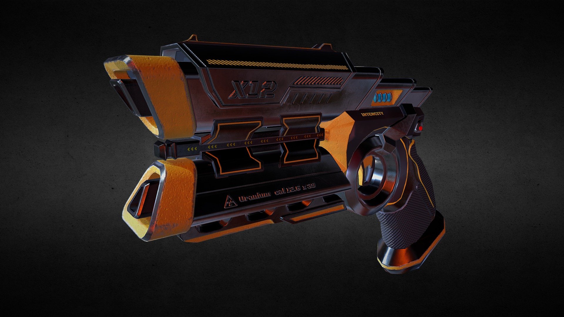 Pistol - 3D model by Avennon [5e246dd] - Sketchfab