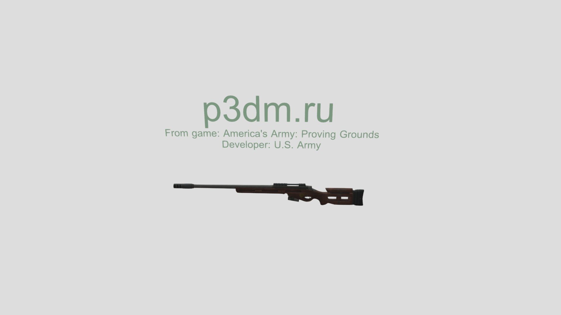 SV98 - Download Free 3D model by mod.jakkrit [5e24cc7] - Sketchfab