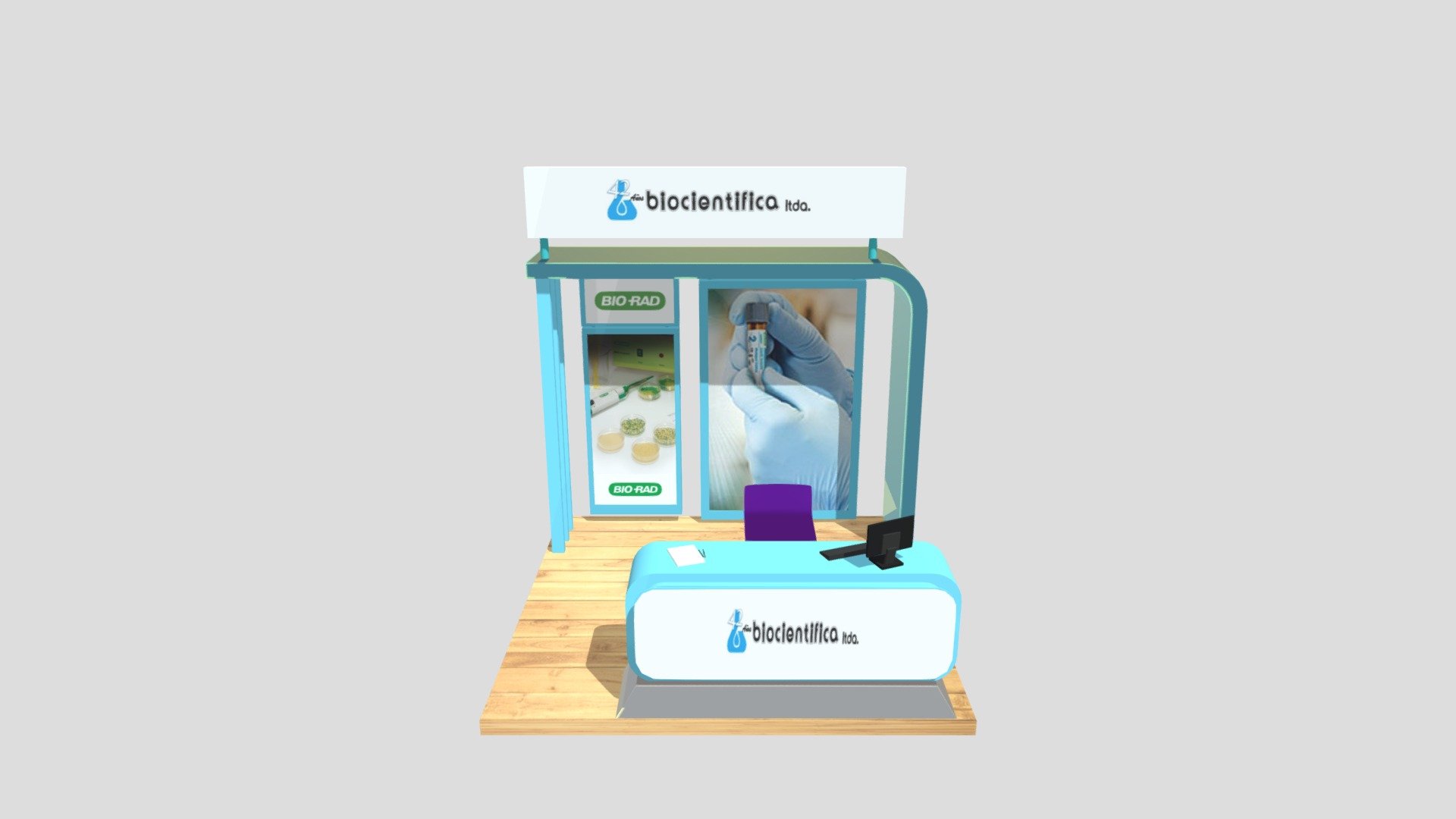 biostand - Download Free 3D model by silvaralth [5e25527] - Sketchfab