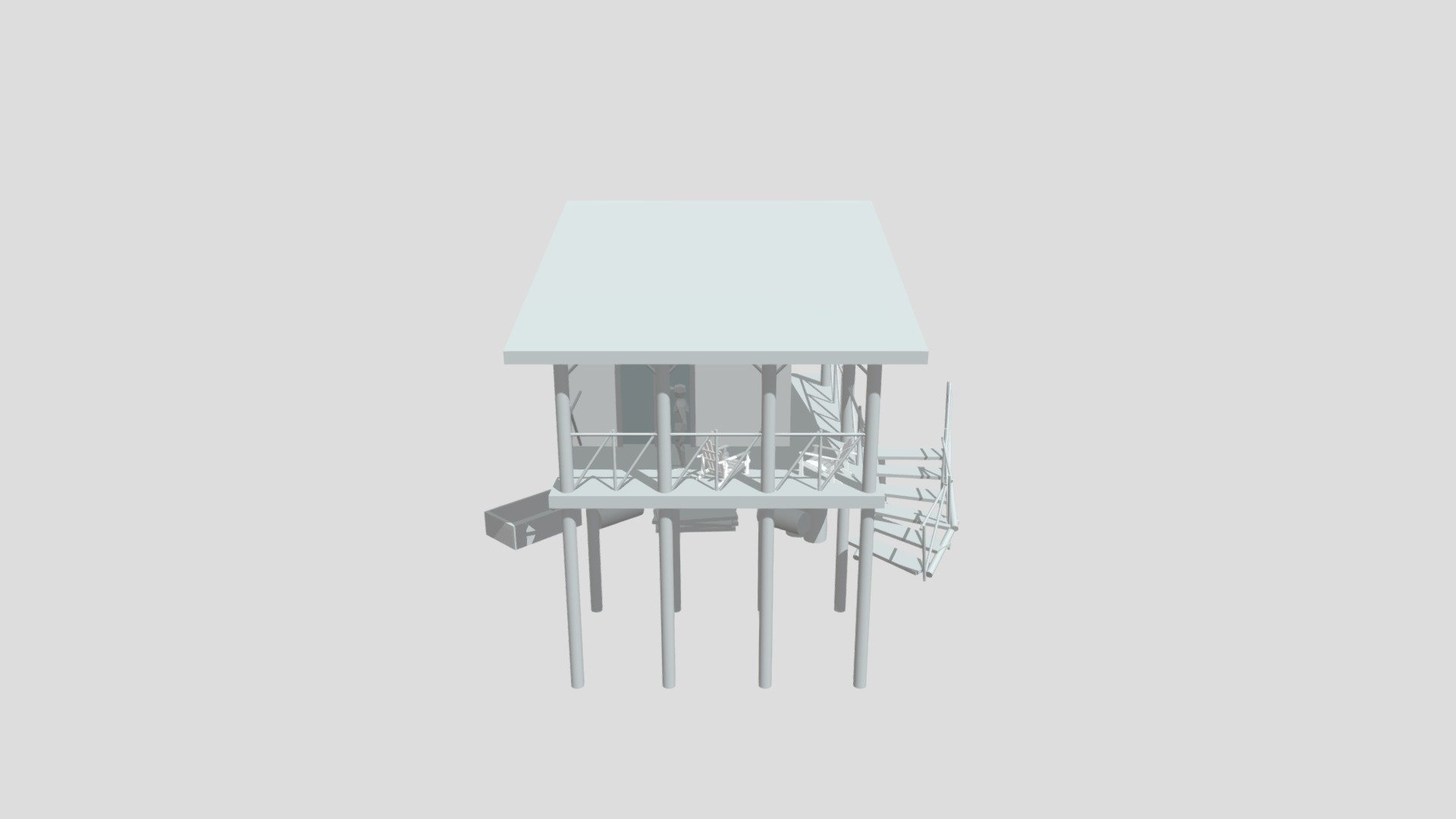 HouseModel_ByTheOcean - 3D model by Anke Maes (@ankemaes) [5e27f37] - Sketchfab