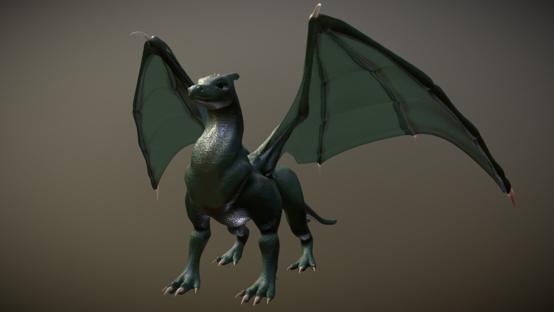 Pernese Dragon Textured - 3D model by csteve26 [5e2b7b4] - Sketchfab