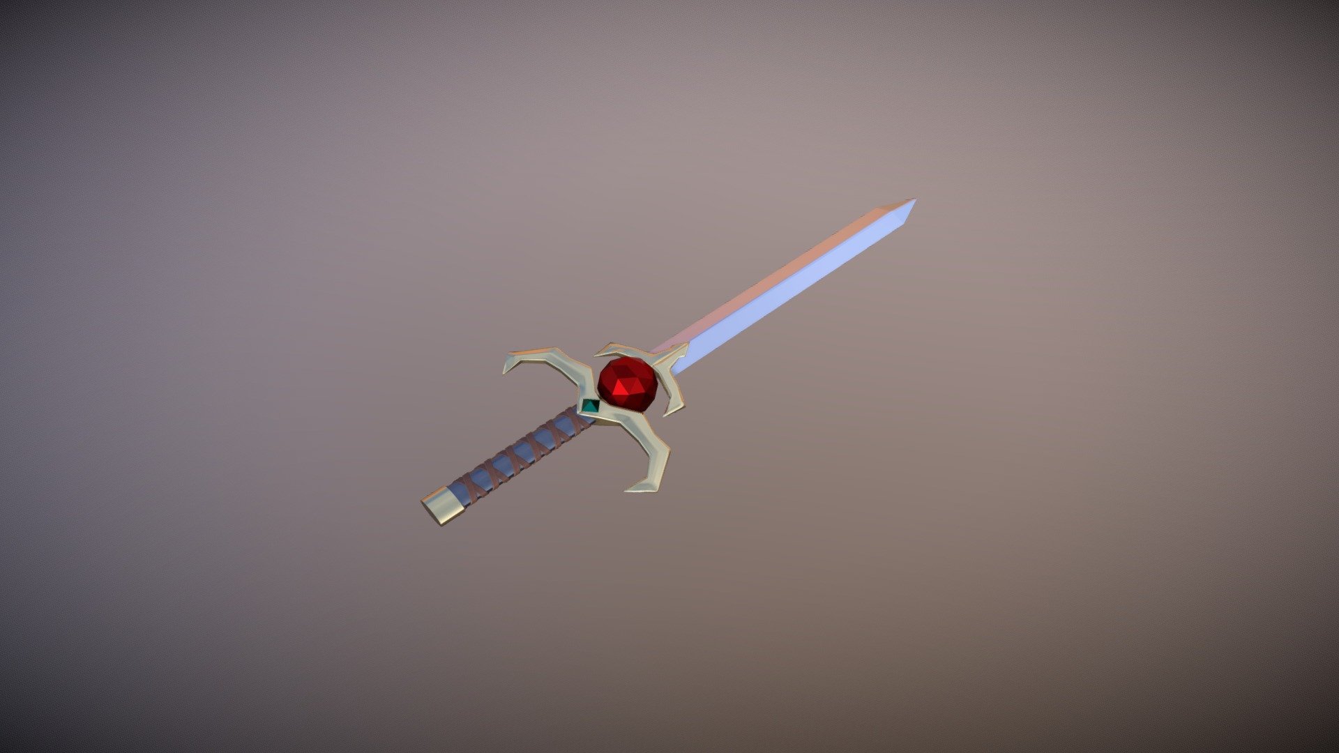 Unique Sword - 3D model by Lunar (@qmorister) [5e2c684] - Sketchfab