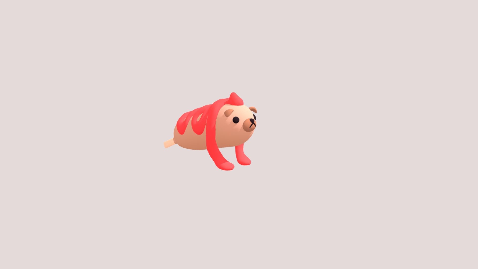 Corndog V11 - 3D model by Josie_Leatherwood [5e2cd78] - Sketchfab