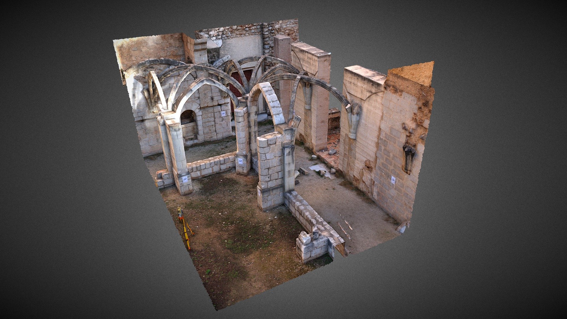 Monasterio de Santa María de la Valldigna - 3D model by LevARQ [5e2d073 ...