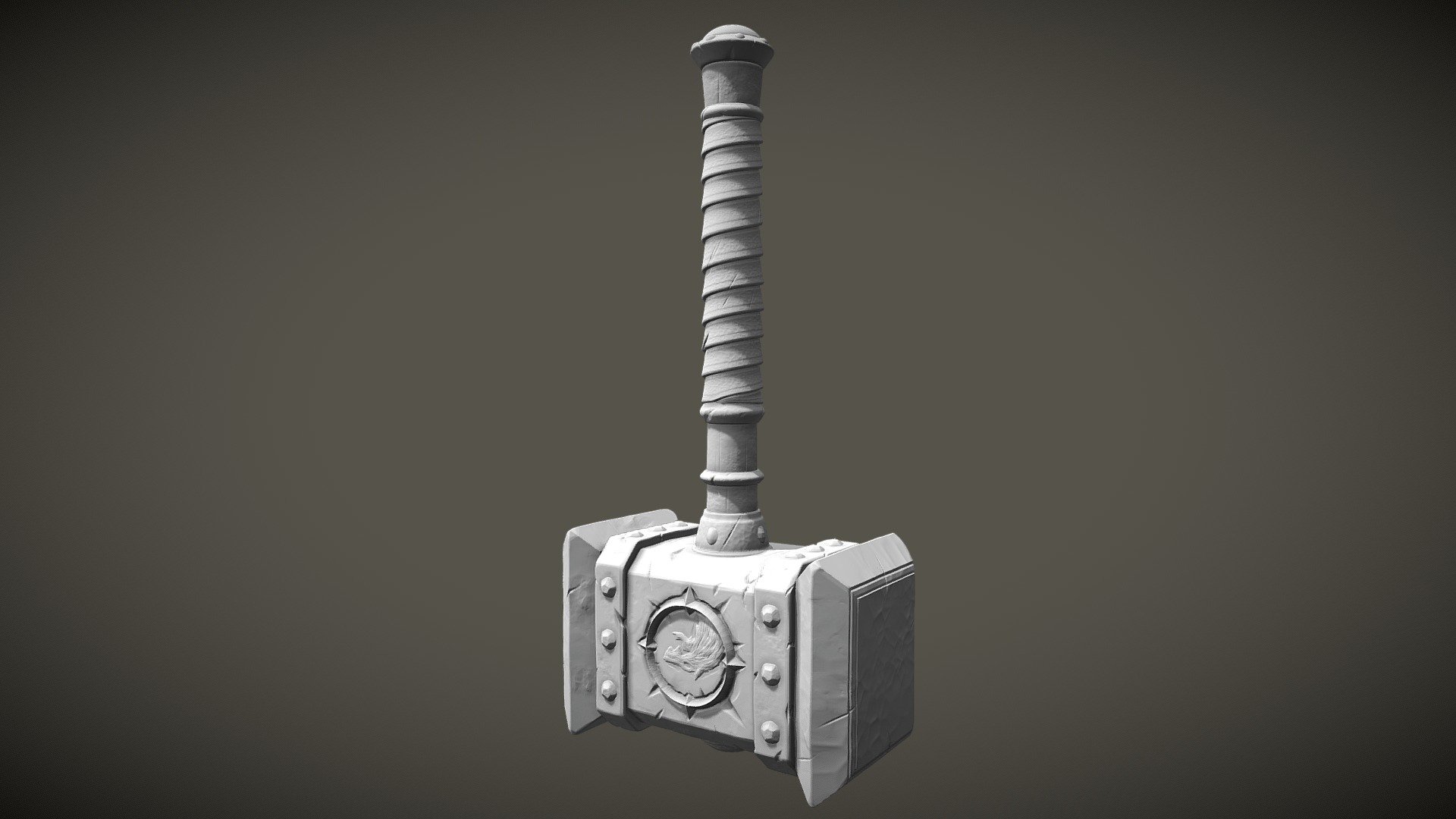Doom Hammer - 3D model by Kayranis [5e301ff] - Sketchfab