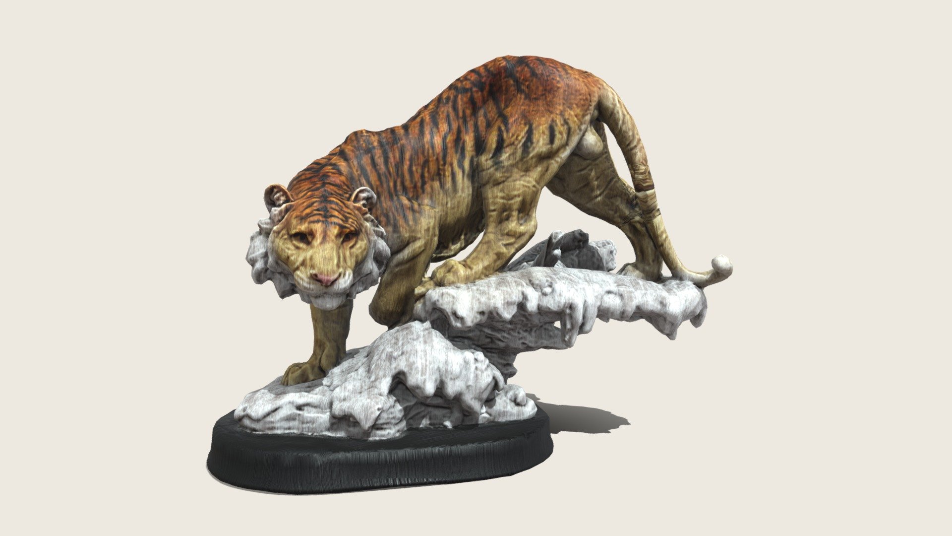 3D_scan - Tiger 01 - Buy Royalty Free 3D model by digikstudio [5e30727 ...