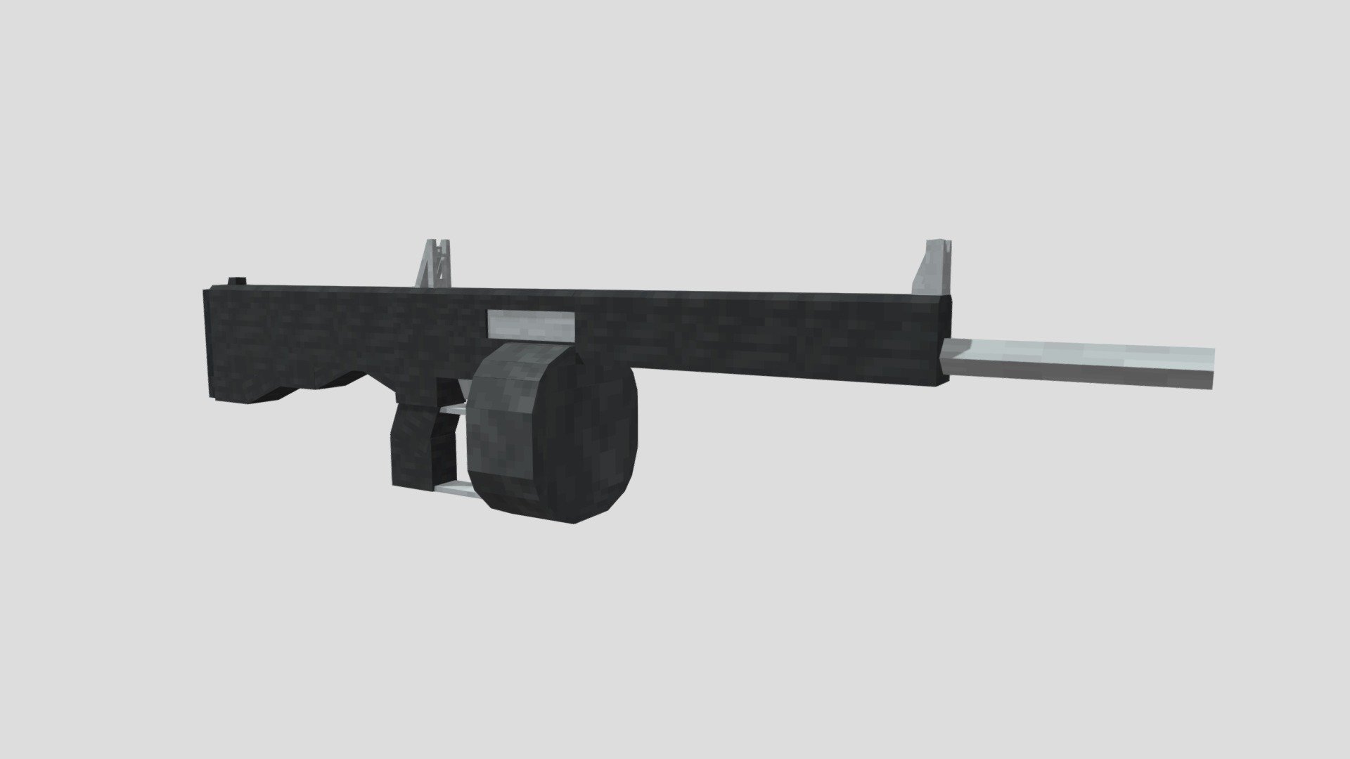 AA12 Minecraft - 3D model by BartekBW (@rojdanbw) [5e30b28] - Sketchfab