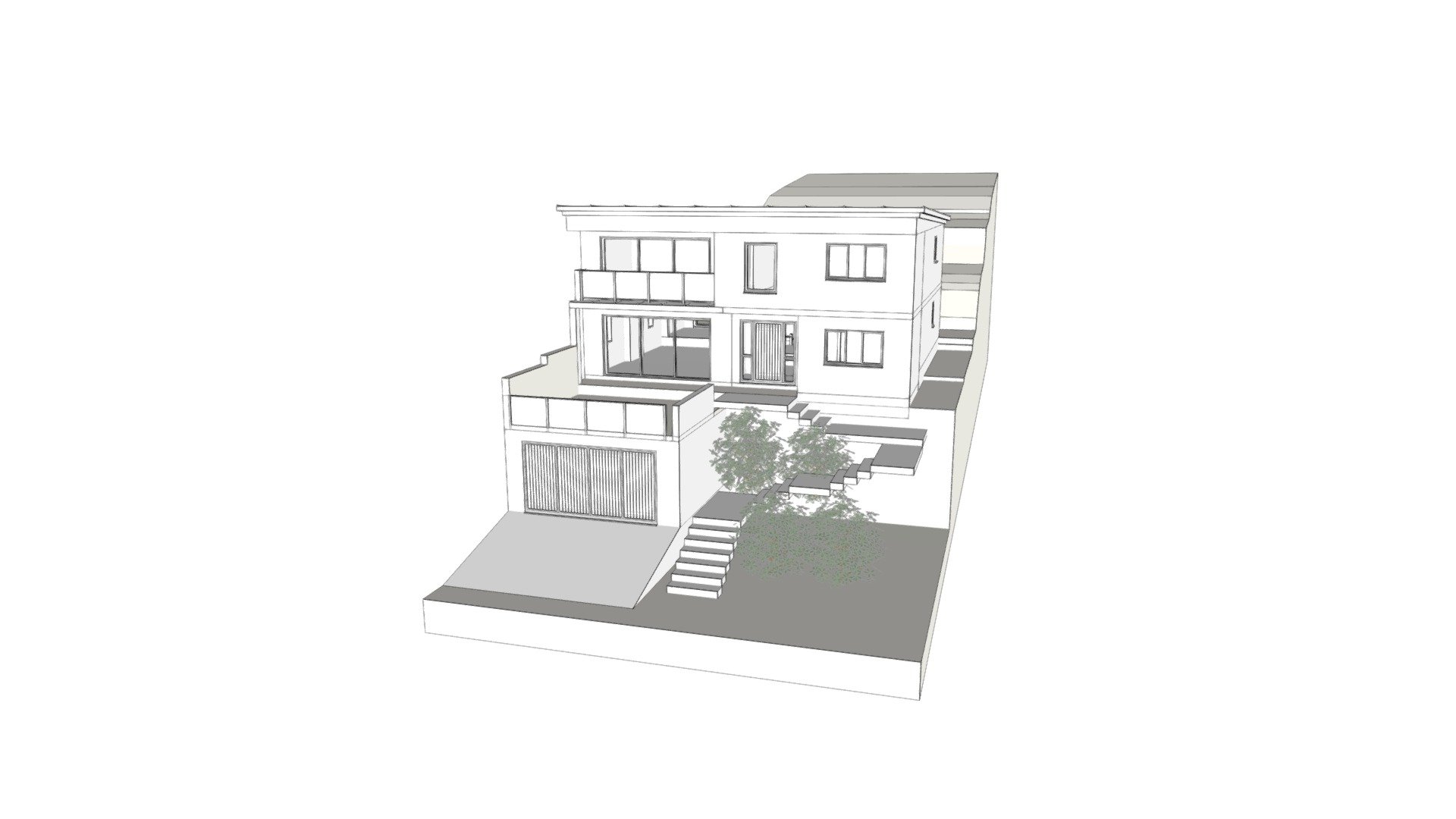 26a underhill - flat roof - 3D model by Saker Thomas (@saktom) [5e315ac ...