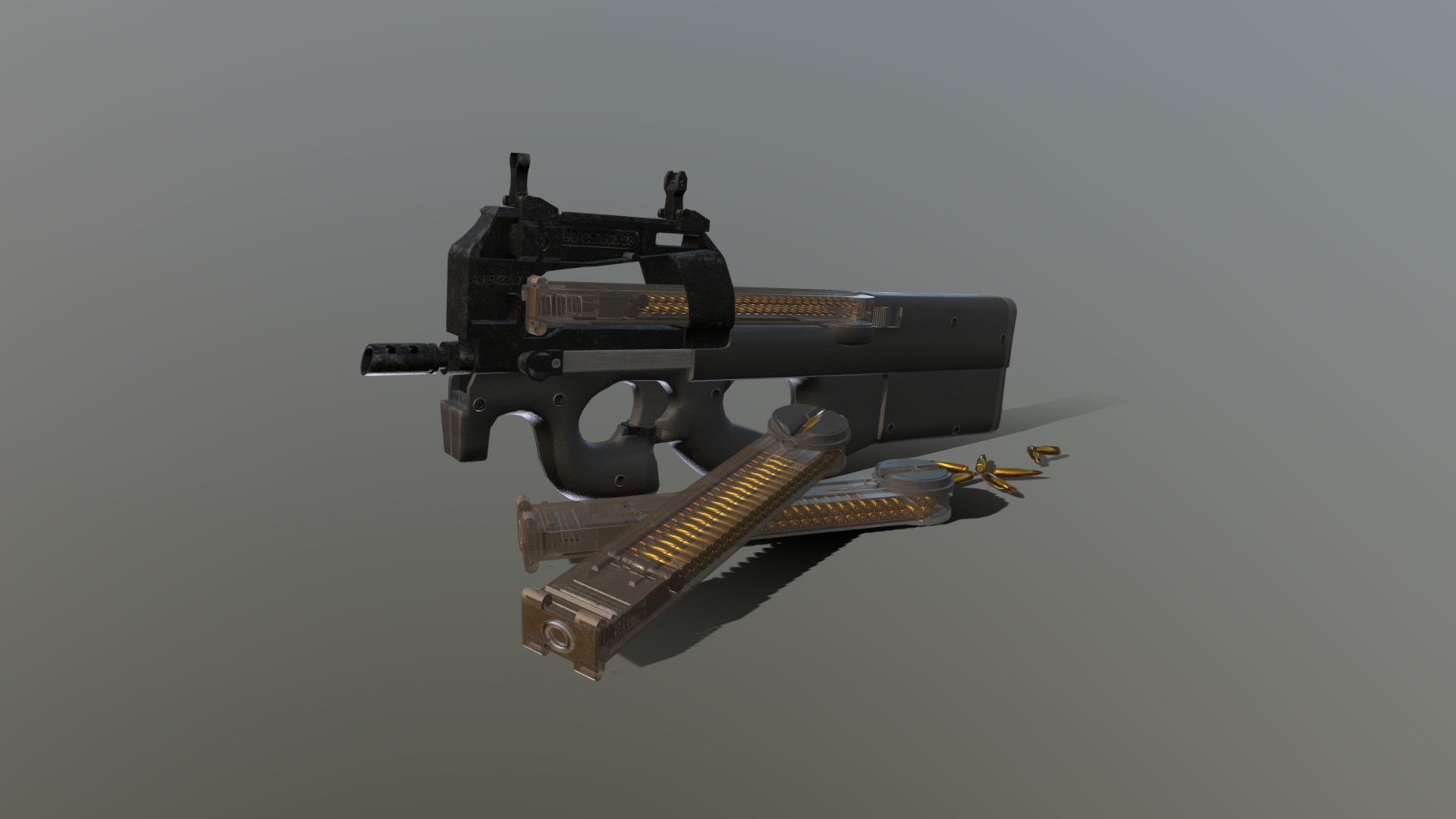 HIE P90 Iron Sight D180521 - Buy Royalty Free 3D model by HardIdea ...