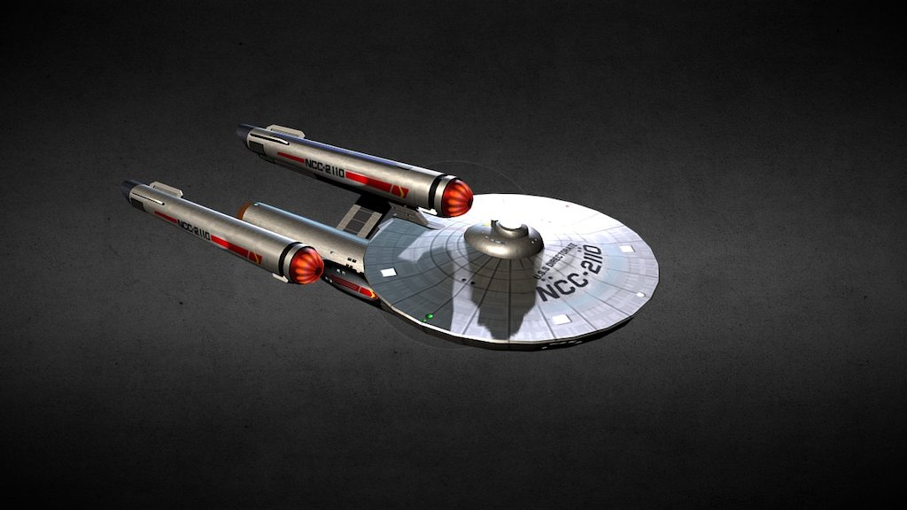 Federation Class Dreadnought - 3D model by SquireJames [5e3272c ...