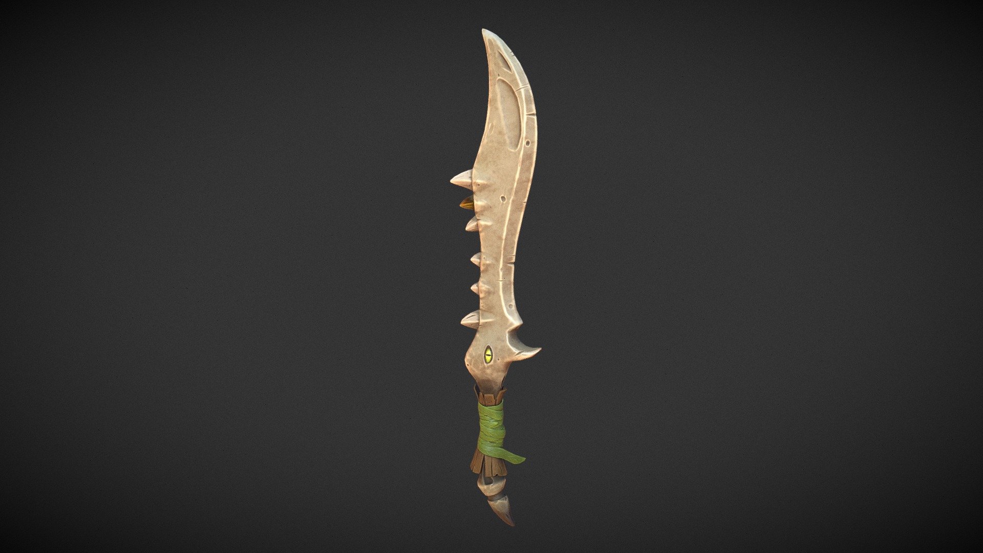 Pterobone Blade - 3D model by d-pik3 (@dpike) [5e332ac] - Sketchfab