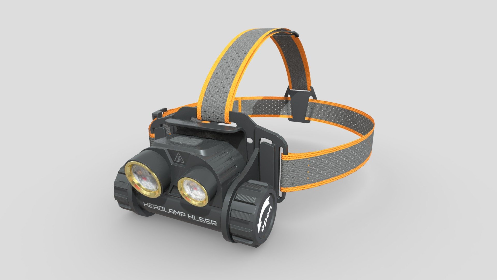 Headlamp - Buy Royalty Free 3D model by ChakkitPP [5e34e9e] - Sketchfab ...