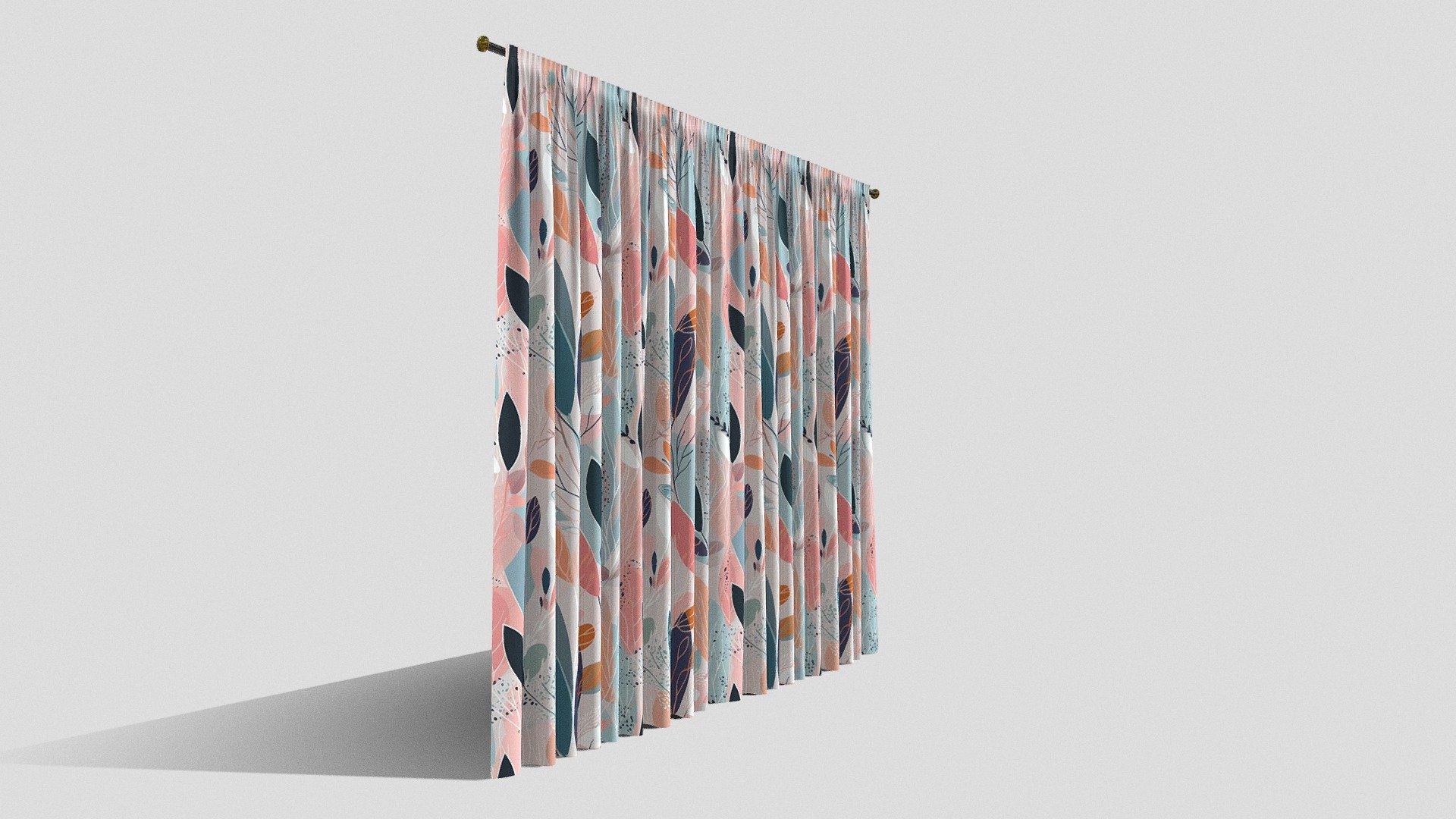 Curtains - 3D model by Nizar Hasan (@nizarhasan) [5e35c03] - Sketchfab