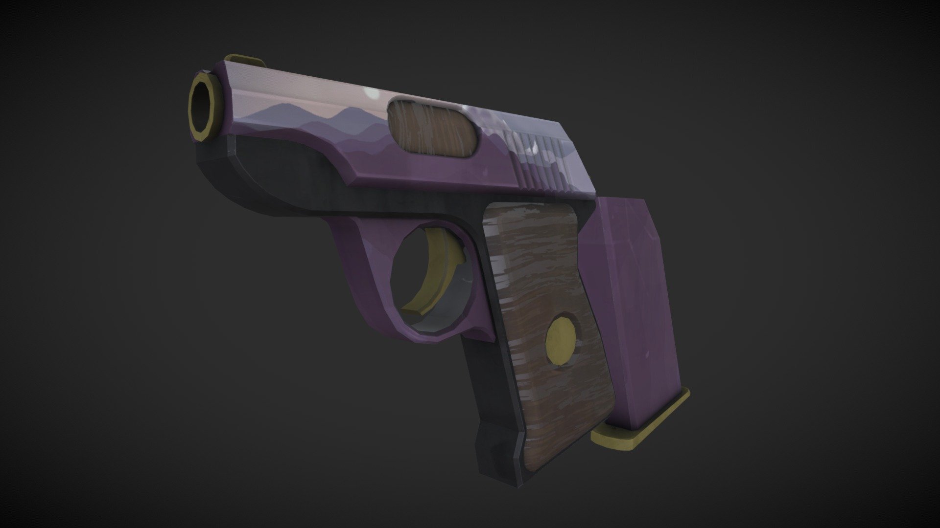 [TF2] Daybreaker Pistol - 3D model by pampique [5e35e99] - Sketchfab