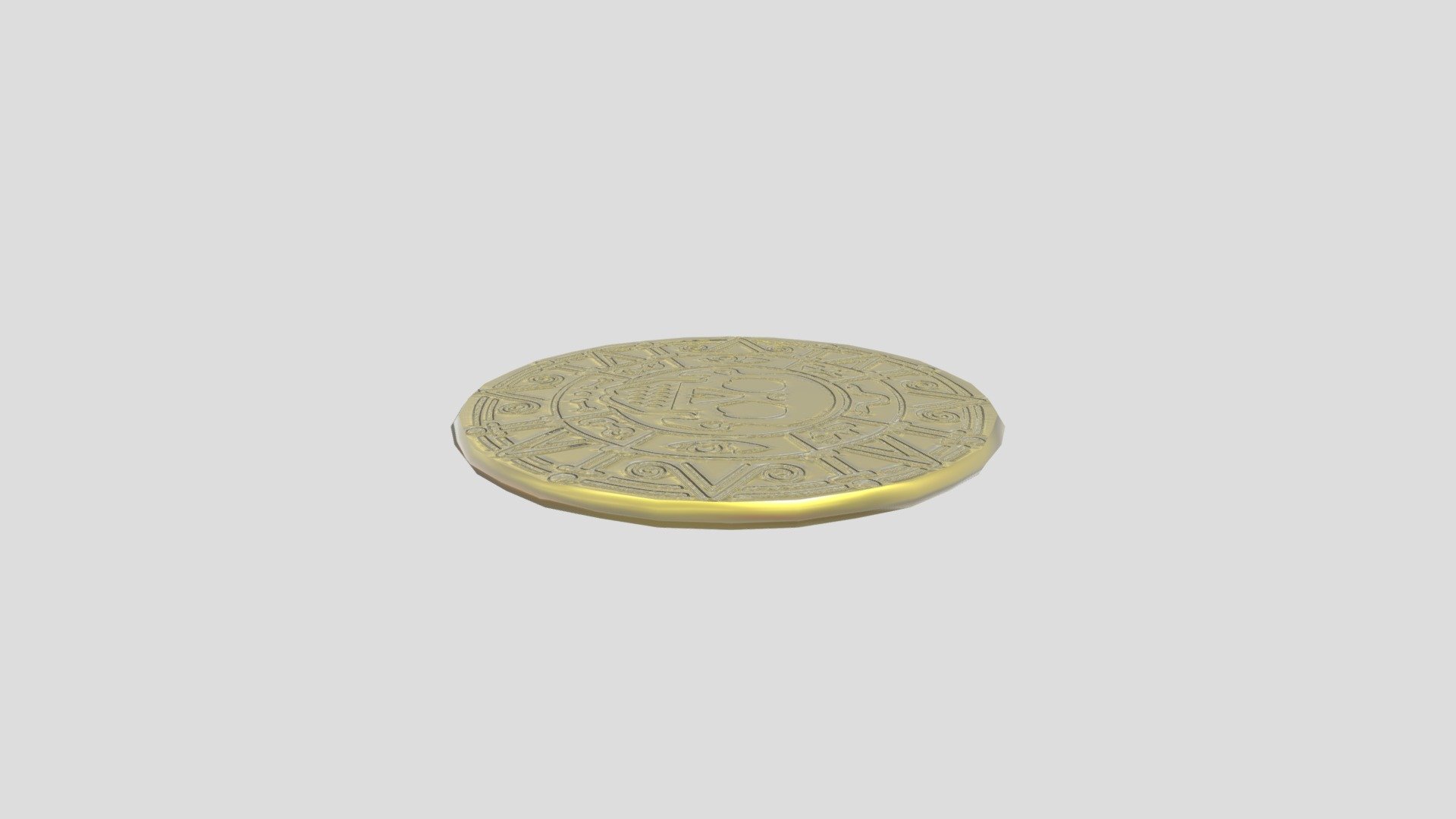 a coin - 3D model by NLrutger17 [5e36471] - Sketchfab