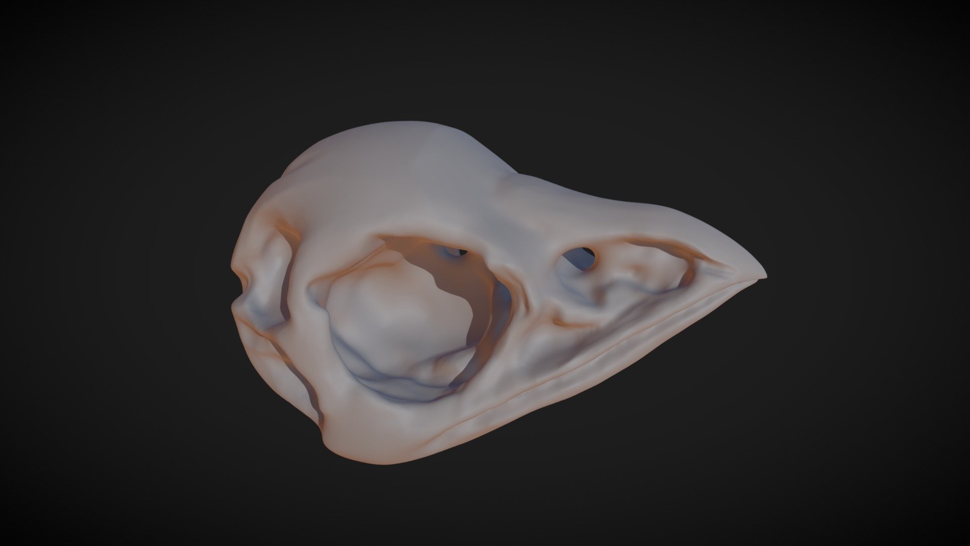 Scull - 3D model by Сhemaron (@chemaron) [5e383f9] - Sketchfab