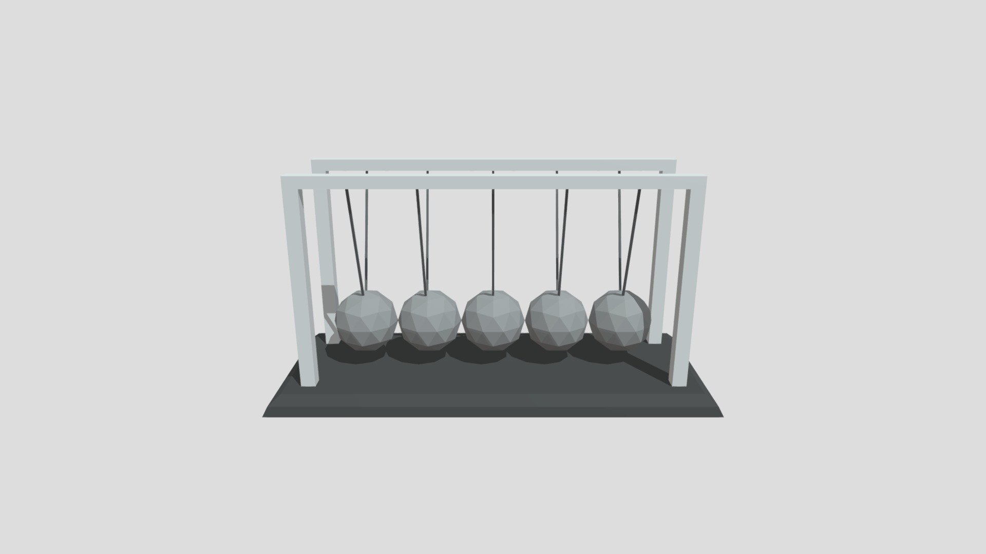Pendulum - Download Free 3D model by pedrobax [5e38555] - Sketchfab