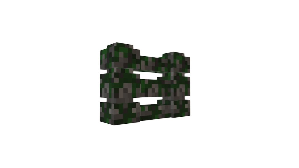Mossy Cobblestone Wall - 3D model by Sibsib92 [5e3a17e] - Sketchfab