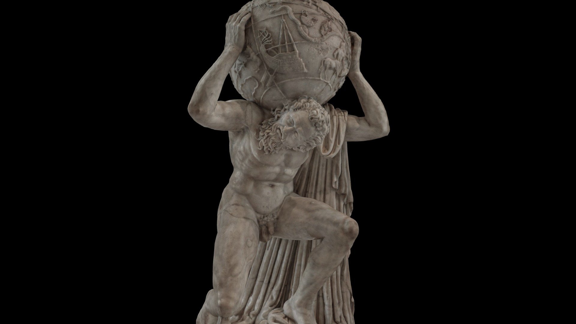Atlante Farnese - 3D model by marcolucignano (@marcoliuc) [5e3ceef ...