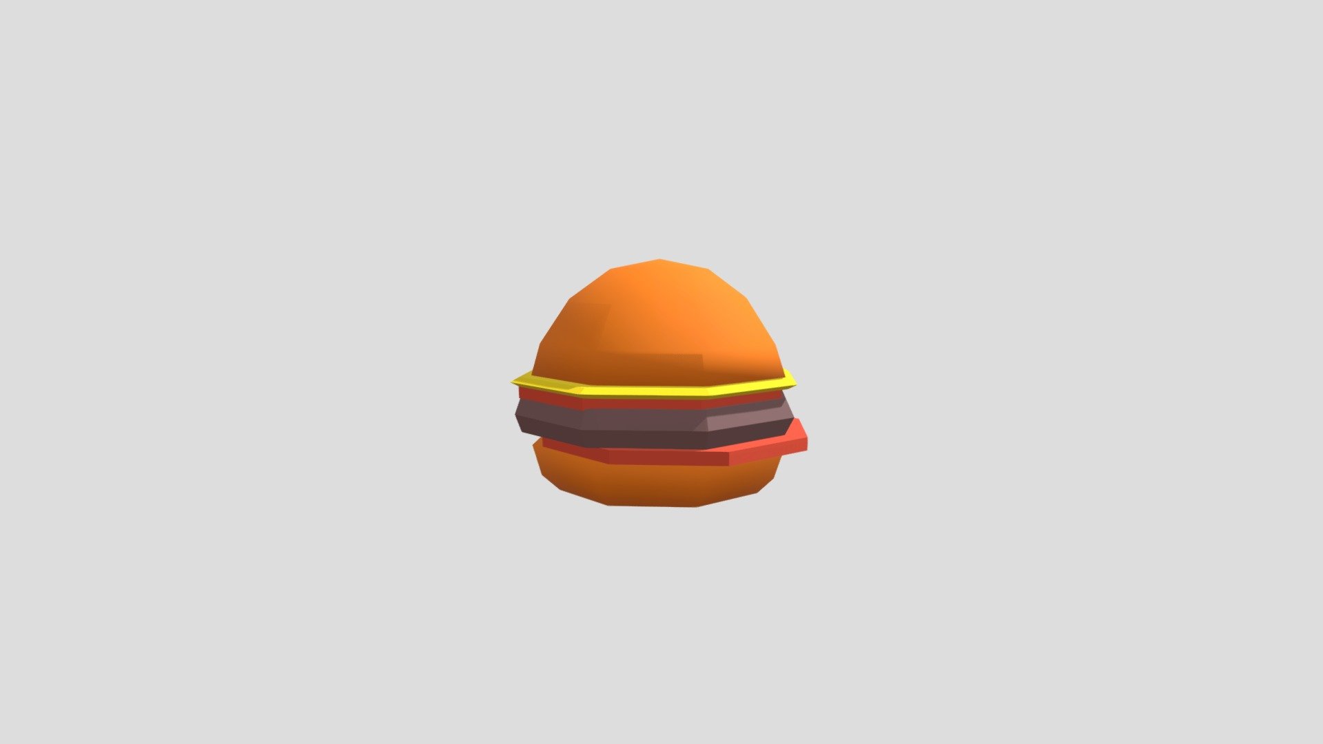 Low poly burger - Download Free 3D model by oksanaArthouse [5e3d0b2 ...