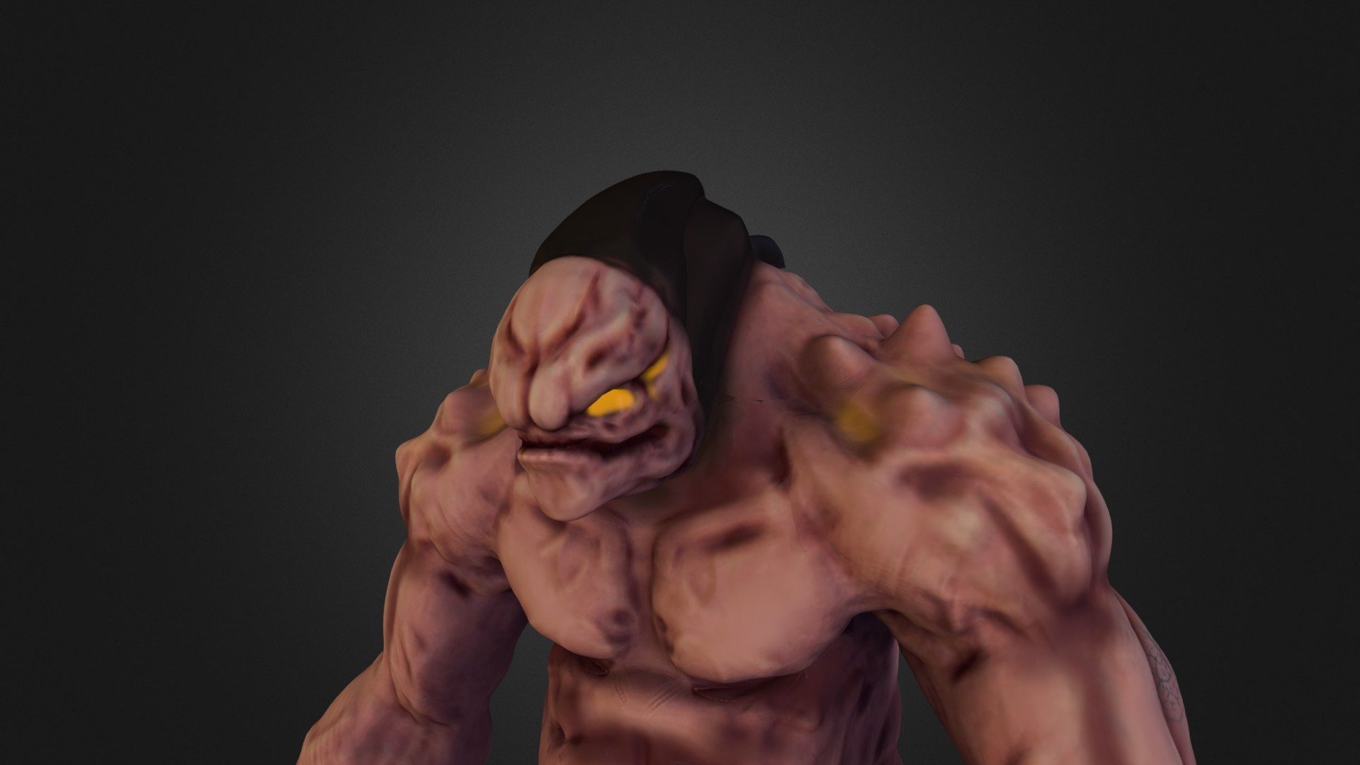 Monster - 3D model by KevinNguyen [5e3d5d8] - Sketchfab