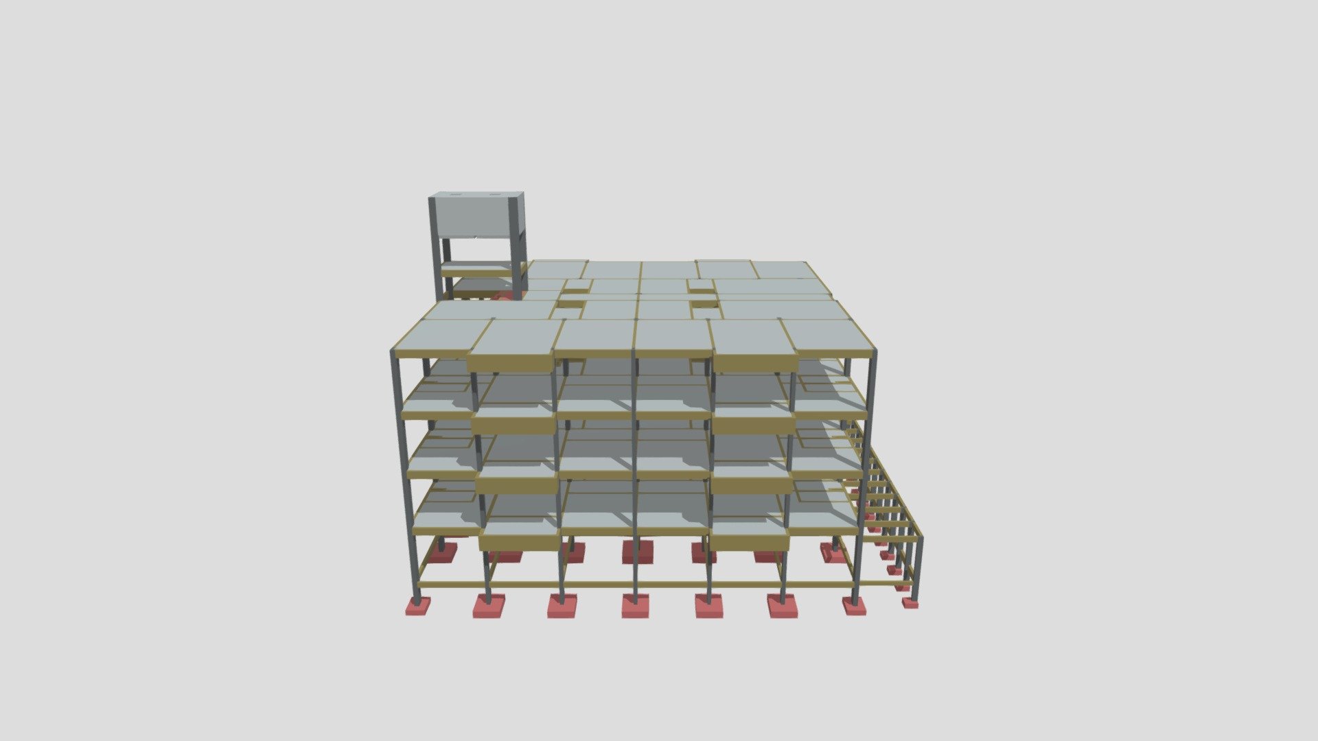 3D - Edifício Dom Pedro - 3D model by Iury.Barros.Borges [5e3d873] - Sketchfab