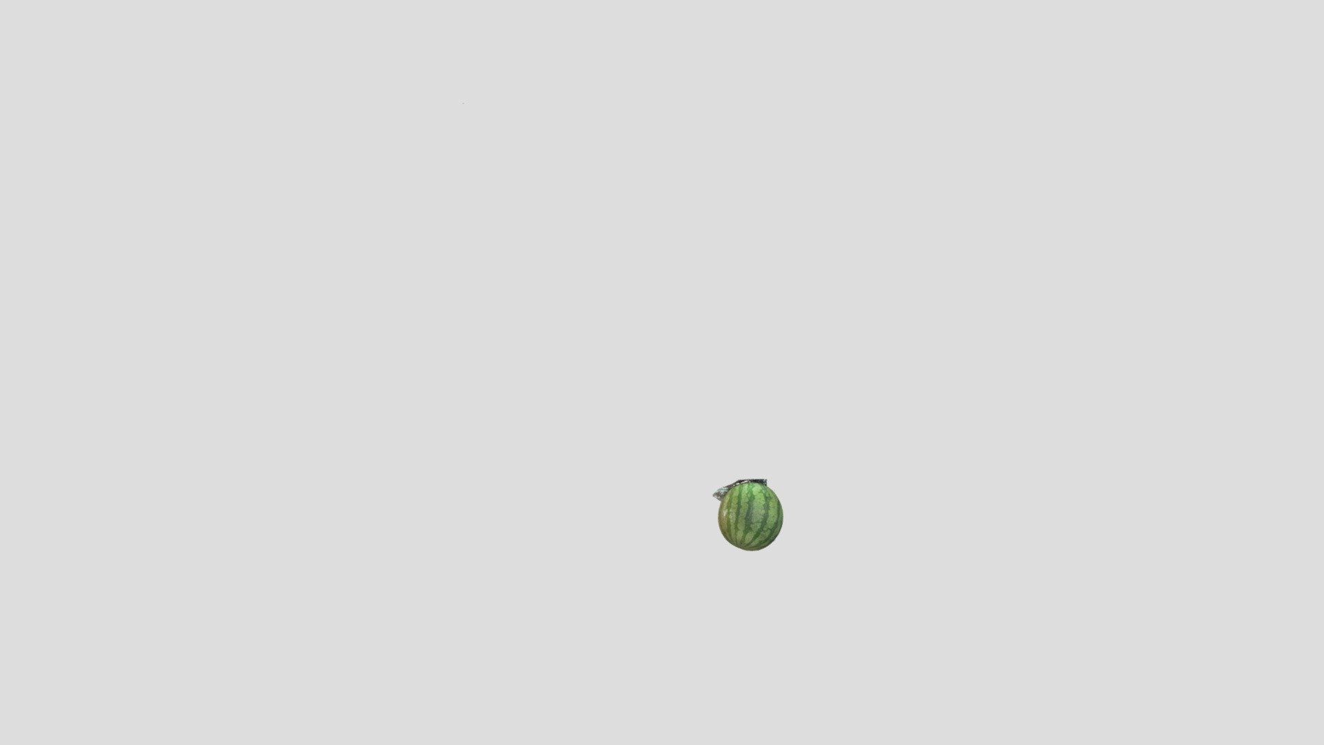 Watermelon - 3D model by sukharevd [5e3eb86] - Sketchfab