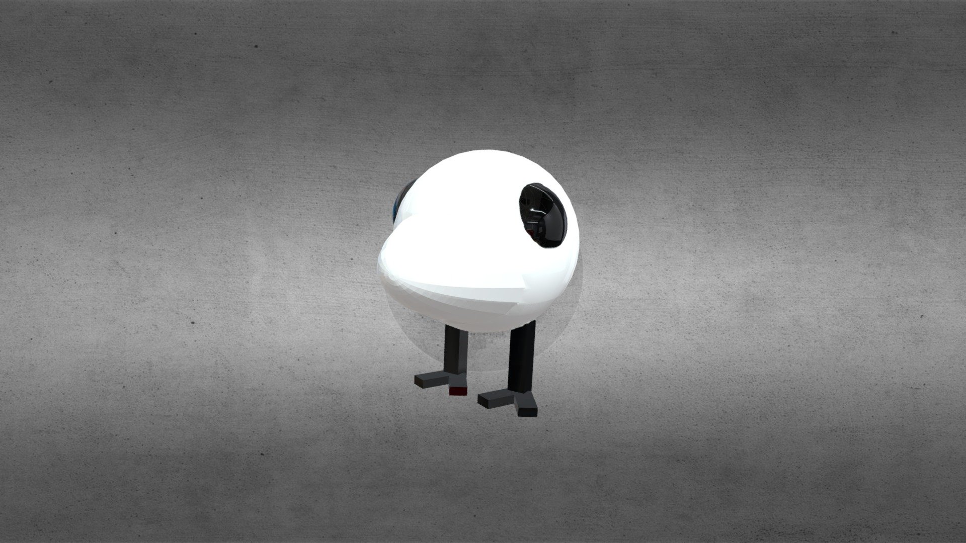 ALIEN MALLOW CREATURE STRANGE WEIRD BIRD FUNNY - Download Free 3D model ...