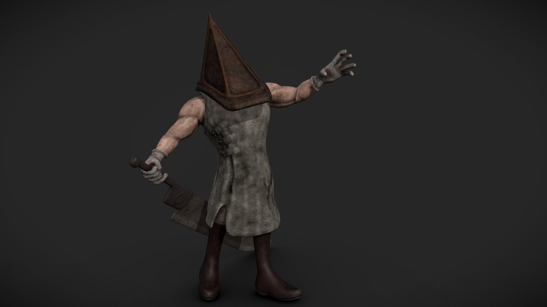 Pyramid Head - Buy Royalty Free 3D model by Loslolos [5e3f921 ...