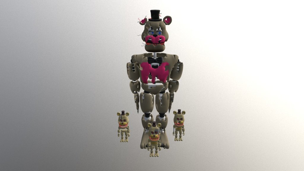 Nightmare chuck e chesse - Download Free 3D model by alexserrato11j ...