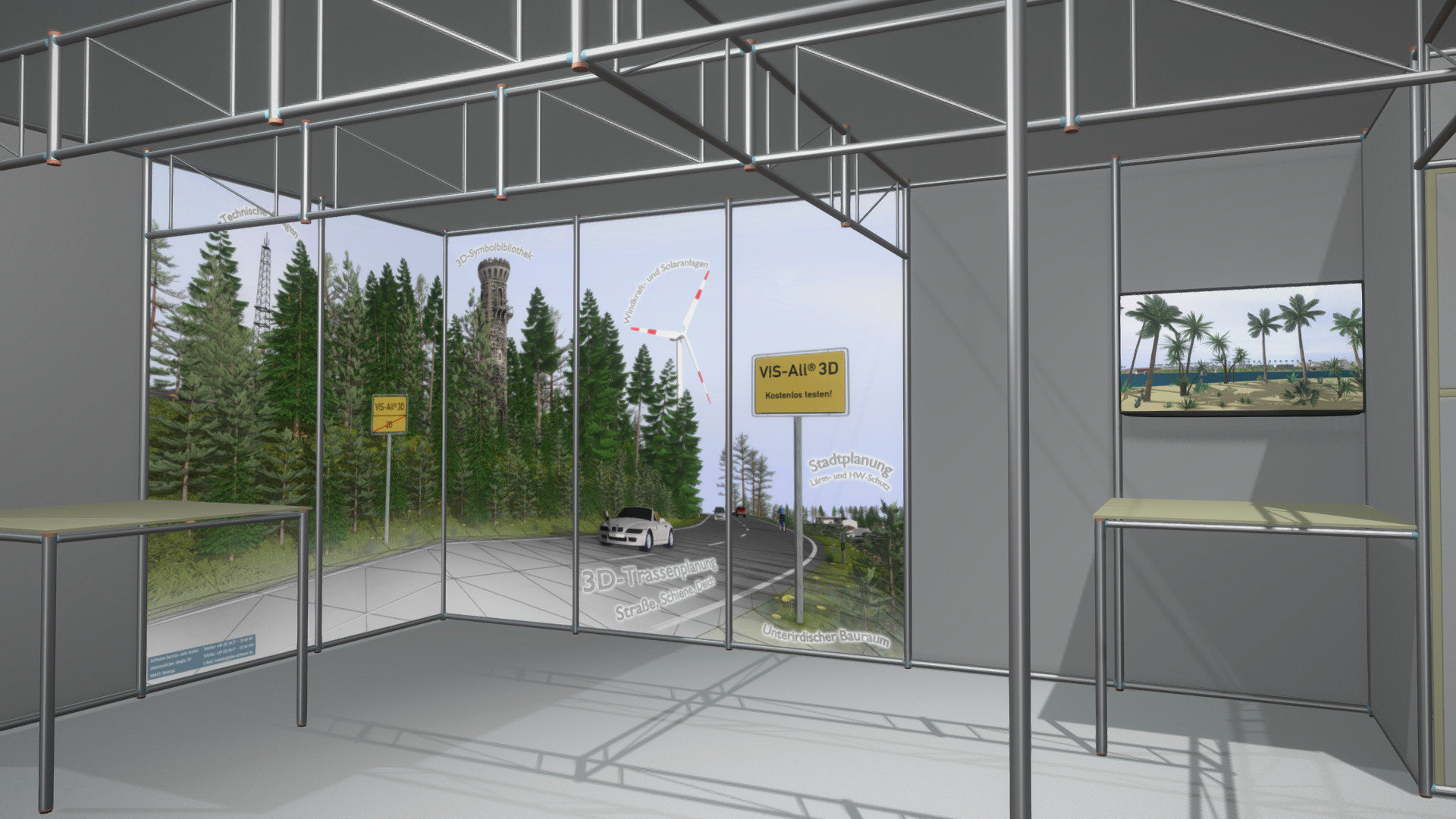 Intergeo Messestand Version 1 - 3D model by VIS-All-3D (@VIS-All ...