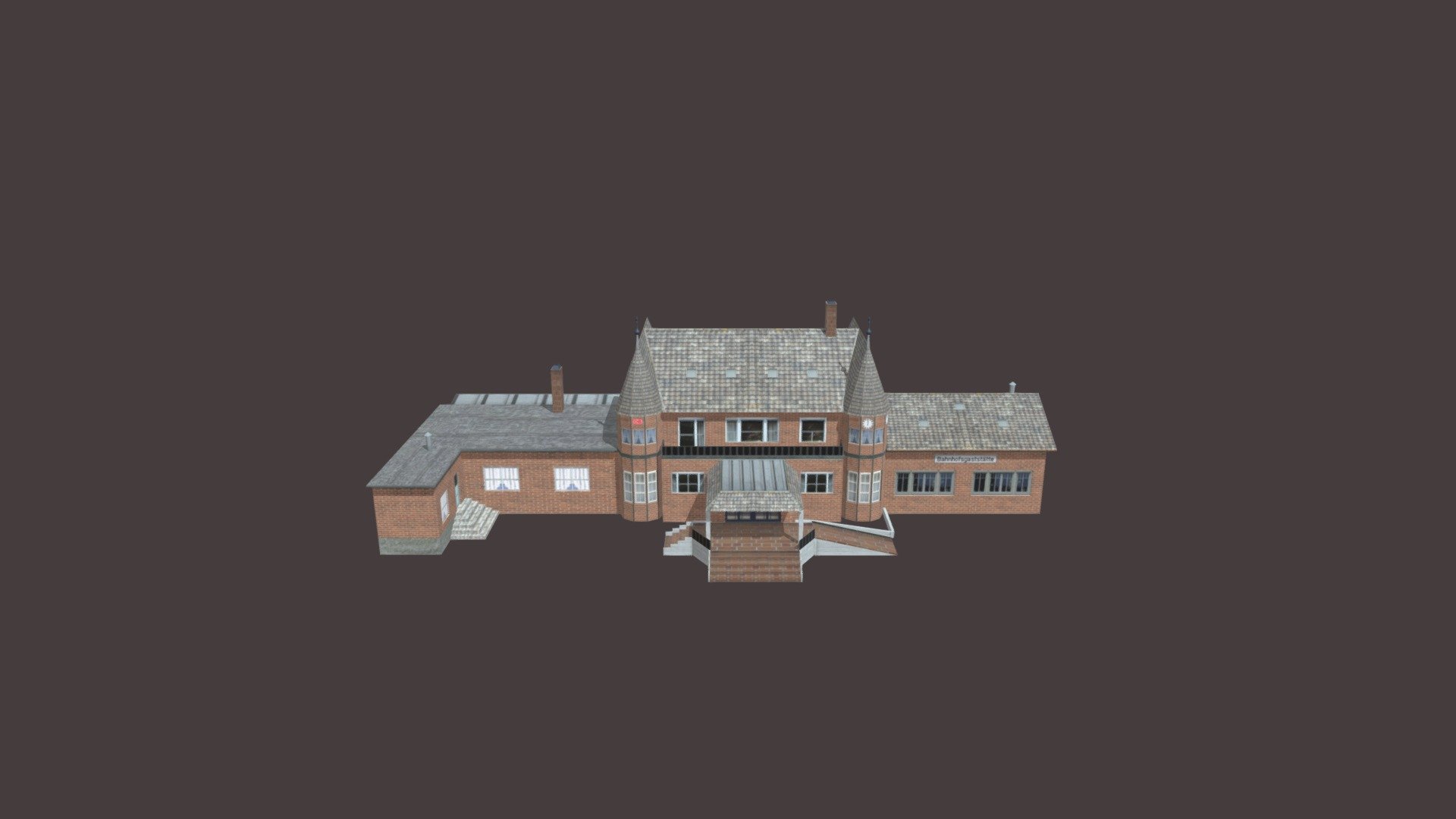 Bahnhof Bad Bentheim - 3D model by 3dmbs [5e4724f] - Sketchfab