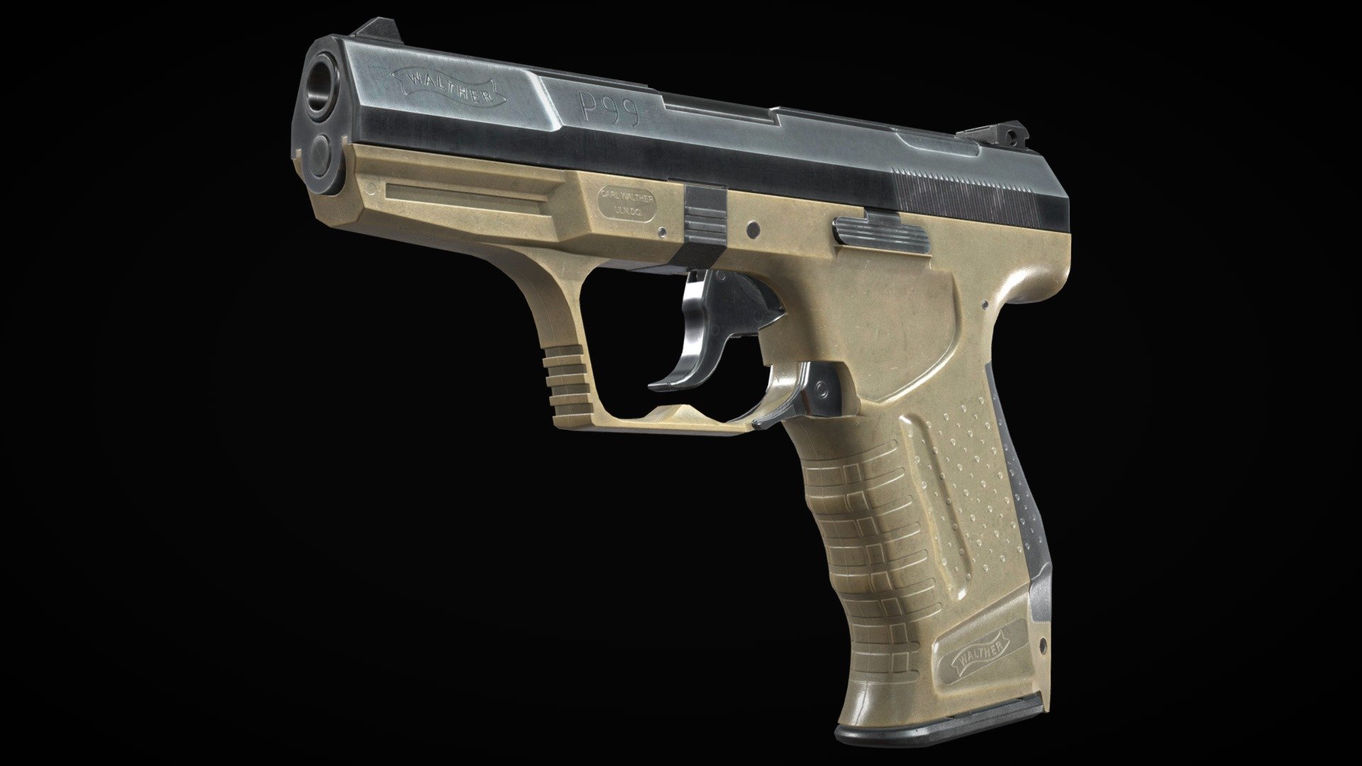 Walther P99 Gen.1 - 3D model by Robert Monroe (@robmonroe) [5e4766d ...