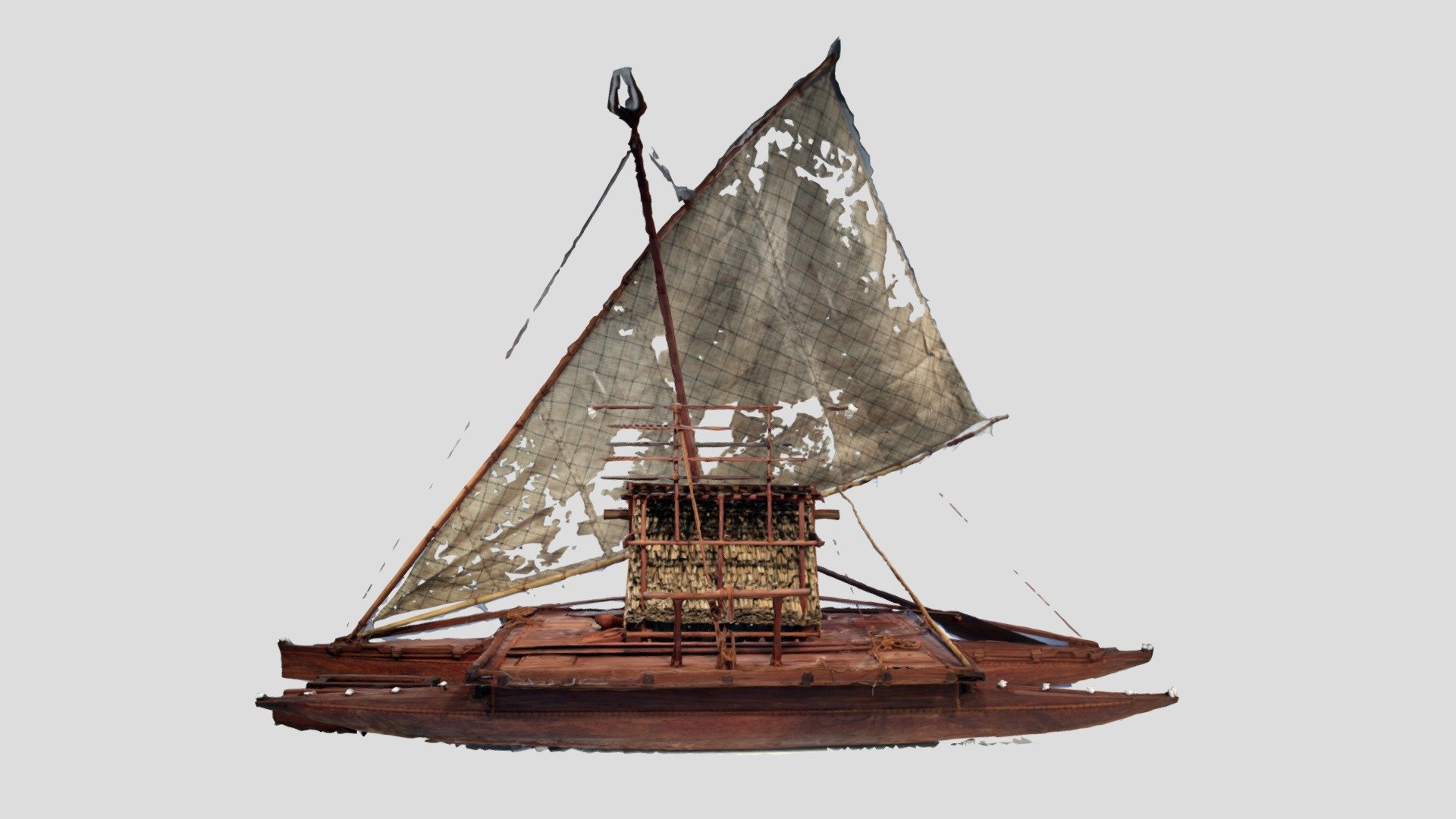 Fijian drua at LACMA - Download Free 3D model by Kyle McDonald (@kcimc ...