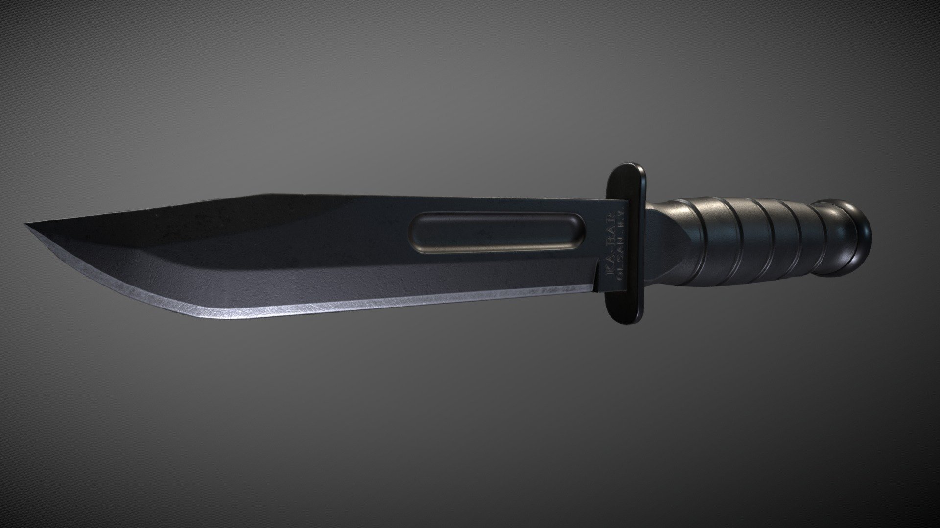 KA-BAR - Download Free 3D model by LoneGamer [5e4c6dd] - Sketchfab