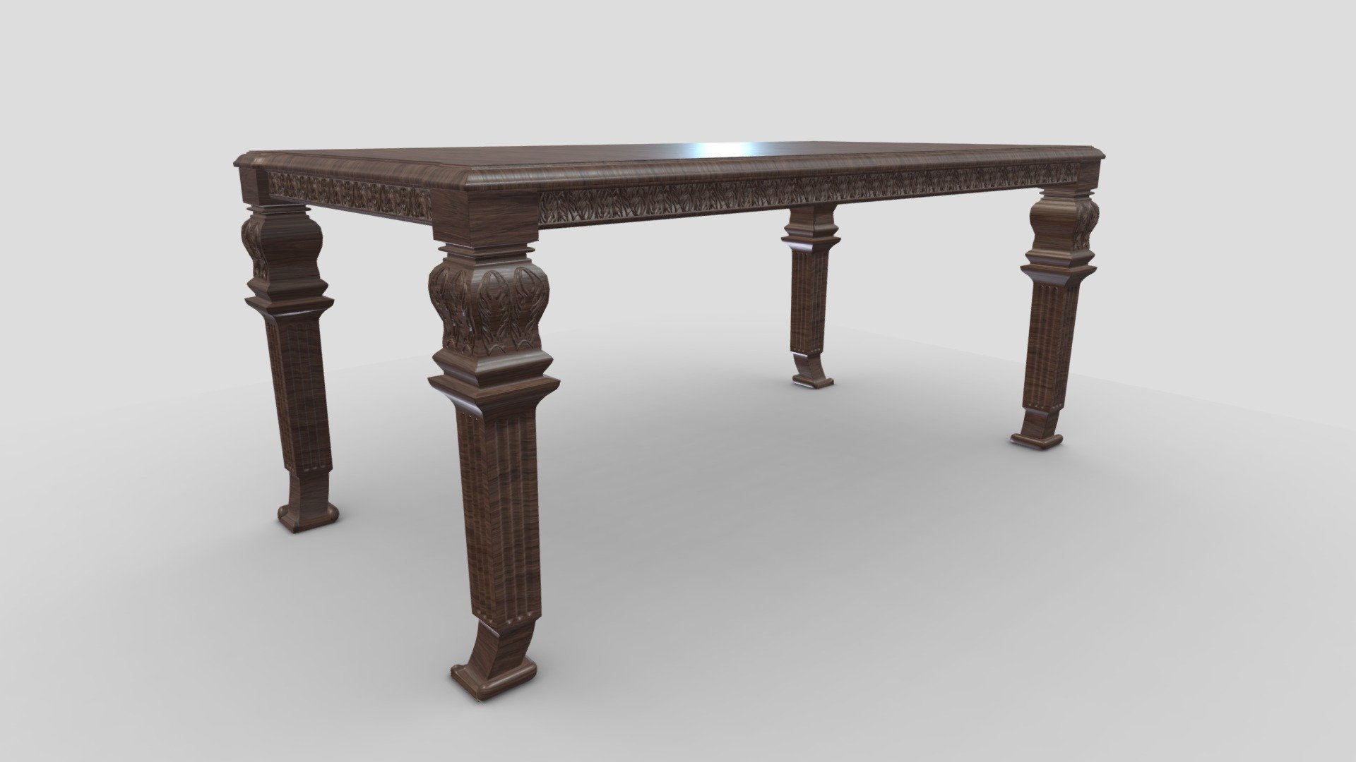 Antique Table 24 - 3D model by Kailash H Kanojia (@KailashHKanojia ...