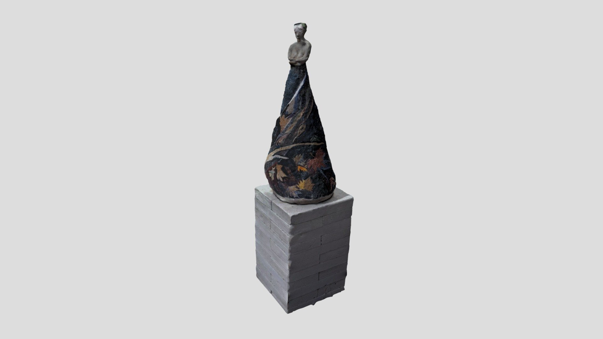 Mosaic Statue Byzantine - Download Free 3D model by Weitblick.ai ...