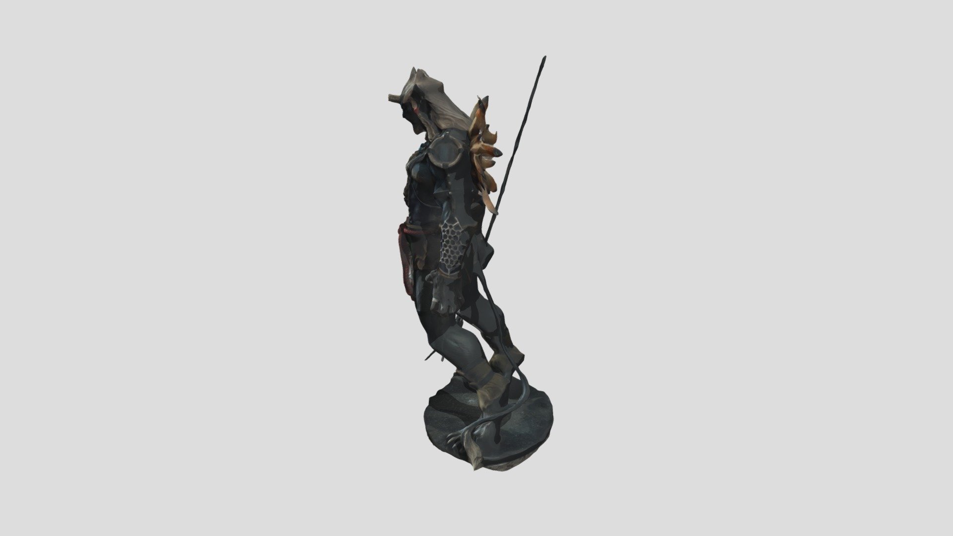 Kimahri Ronso Statue - 3D model by dreadstache (@lucmcote) [5e4f709 ...
